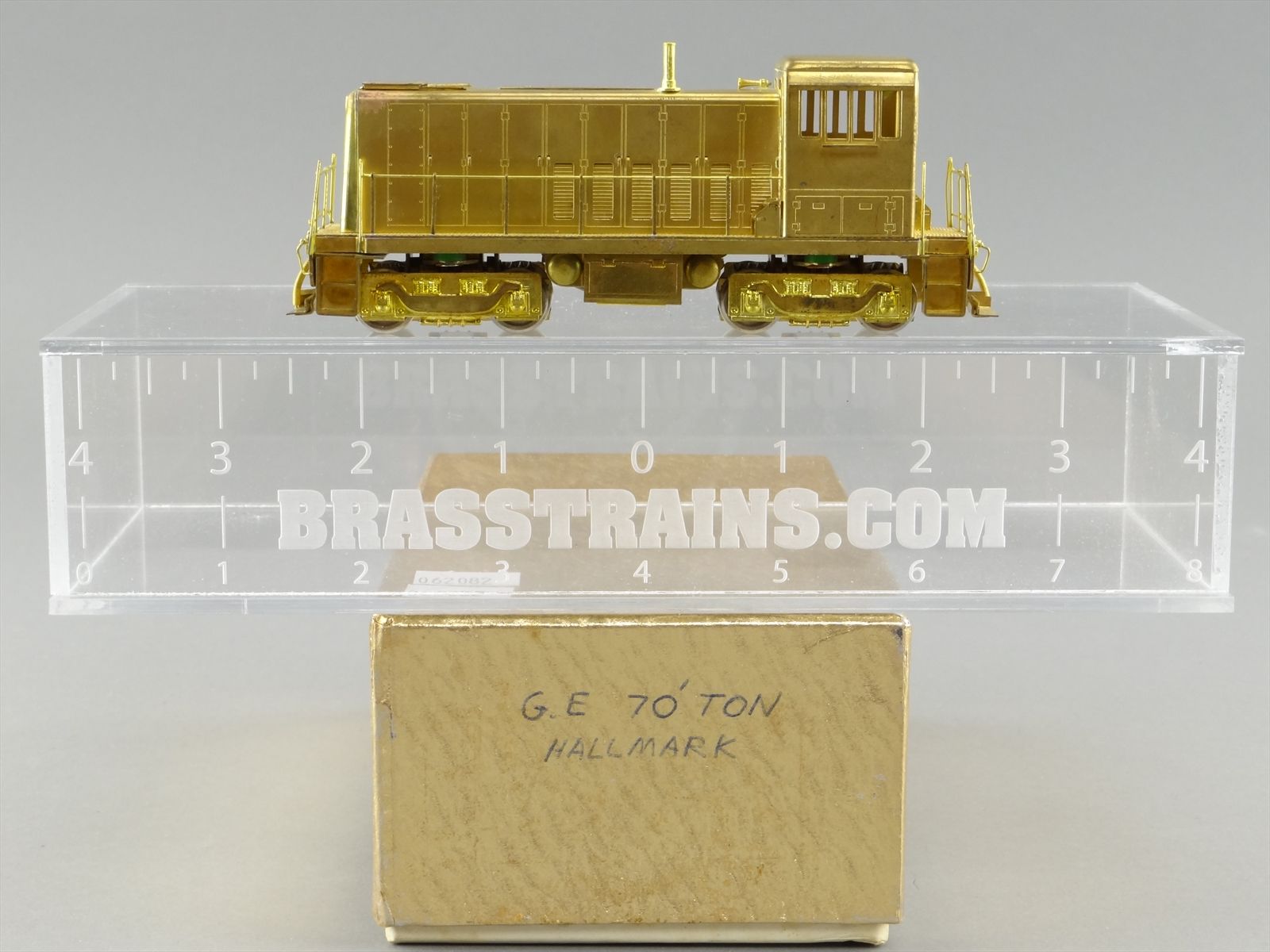 HO Brass Model Train - Hallmark Models GE 70 Ton Switcher Diesel
