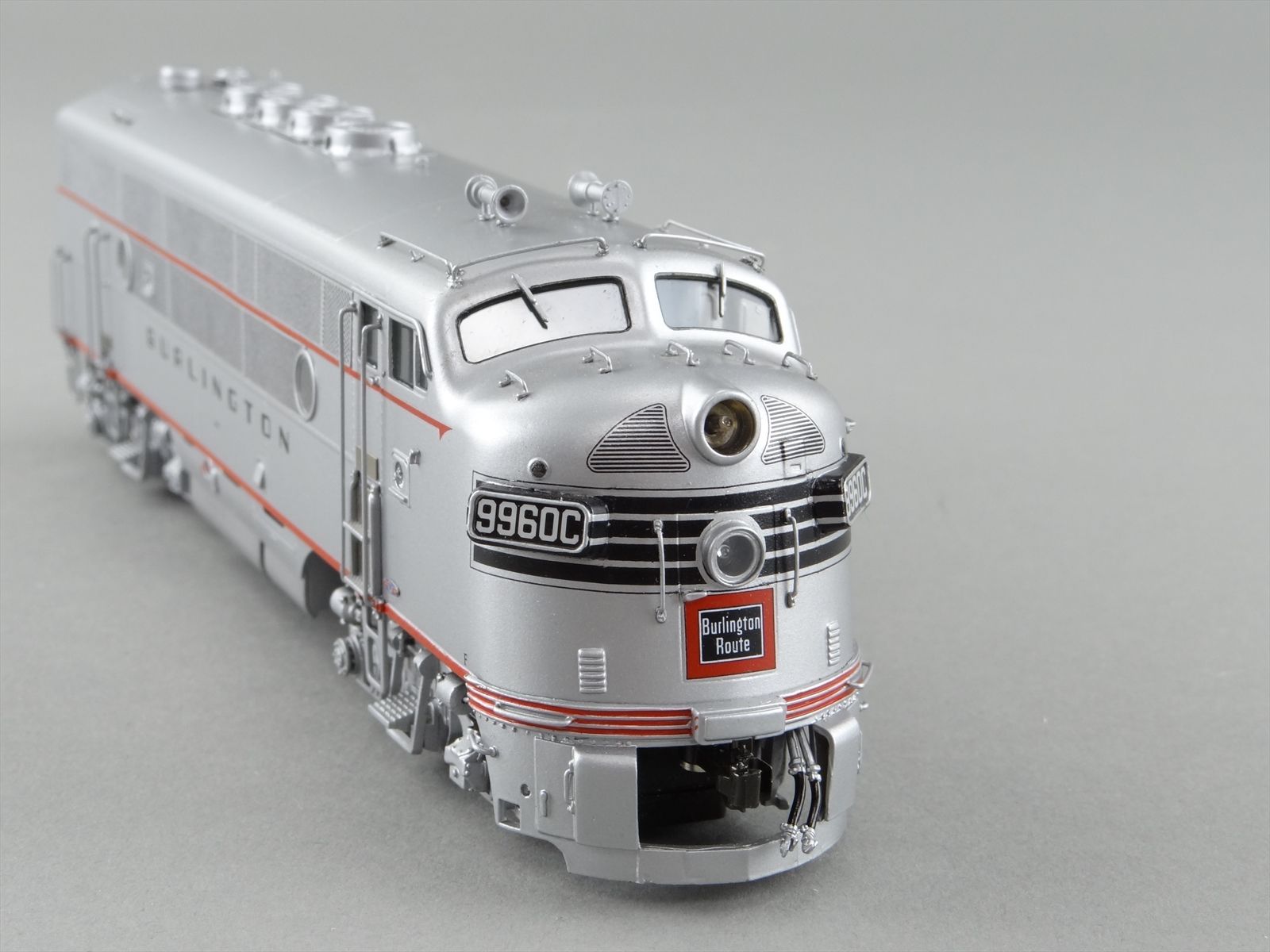 HO Brass Model Train - CIL 2282.1 CB&Q Burlington EMD F3 F3A F3B A-B-A Diesel Set #9960