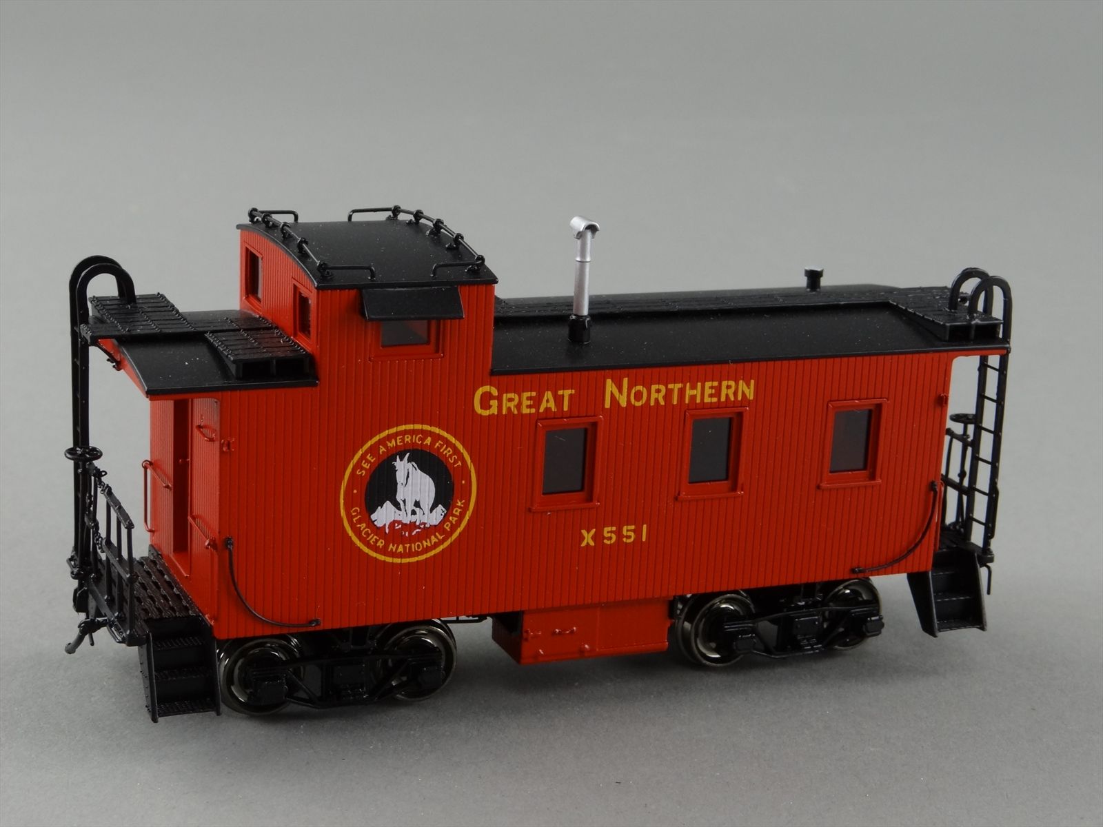 HO Brass Model Train - CIL 2230.1 Challenger GN Great Northern 25' Wood ...