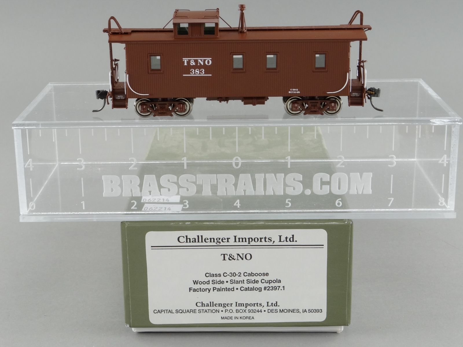 HO Brass Model Train - CIL 2397.1 Challenger SP / T&NO C-30-2 Wood Side ...