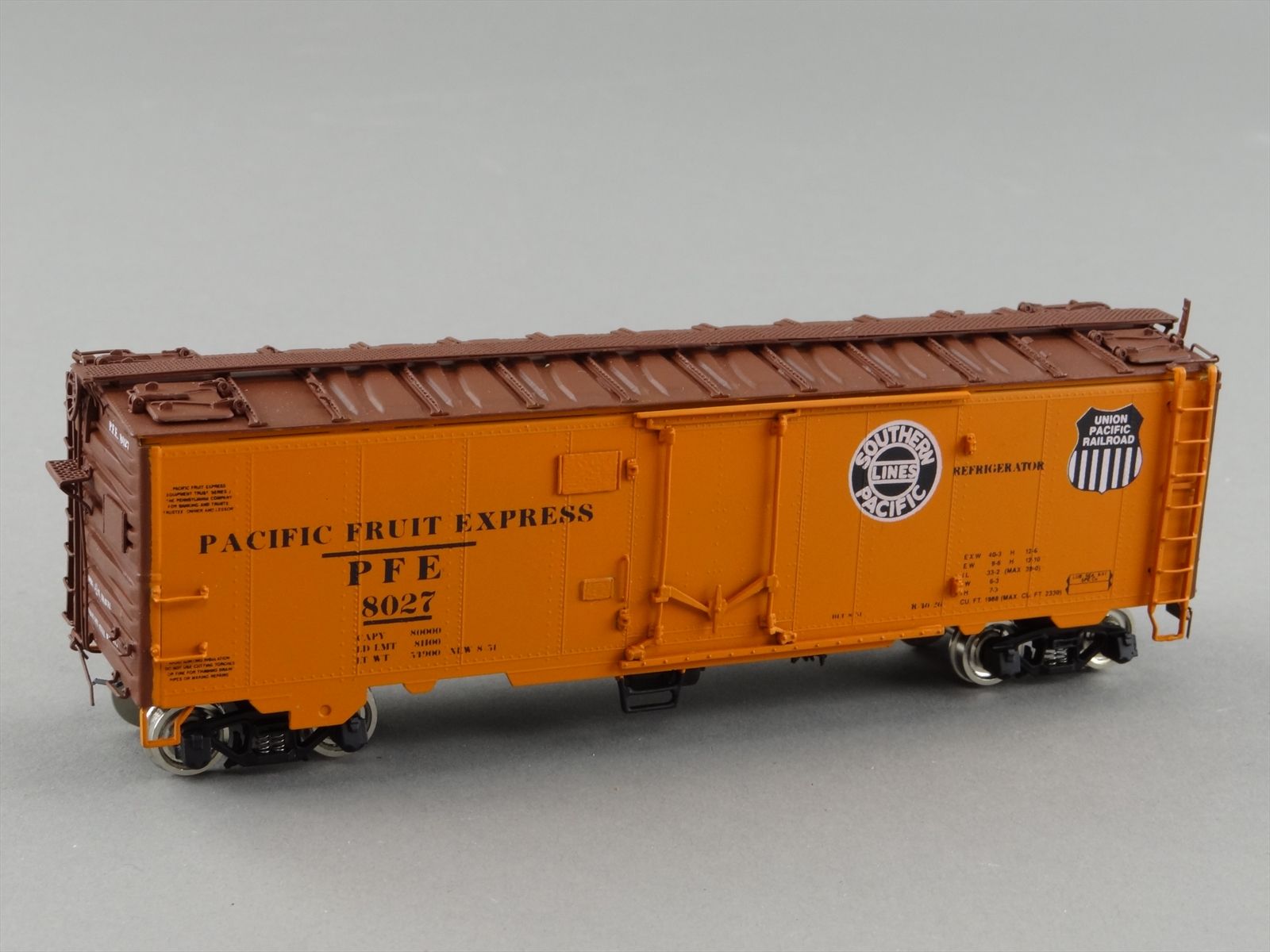 HO Brass Model Train - CIL 2059.1 Challenger PFE / SP / UP R40-26 Ice ...