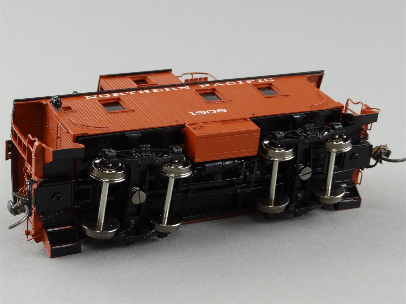 HO Brass Model Train - W&R NP Northern Pacific 24' Wood Caboose #1908 ...