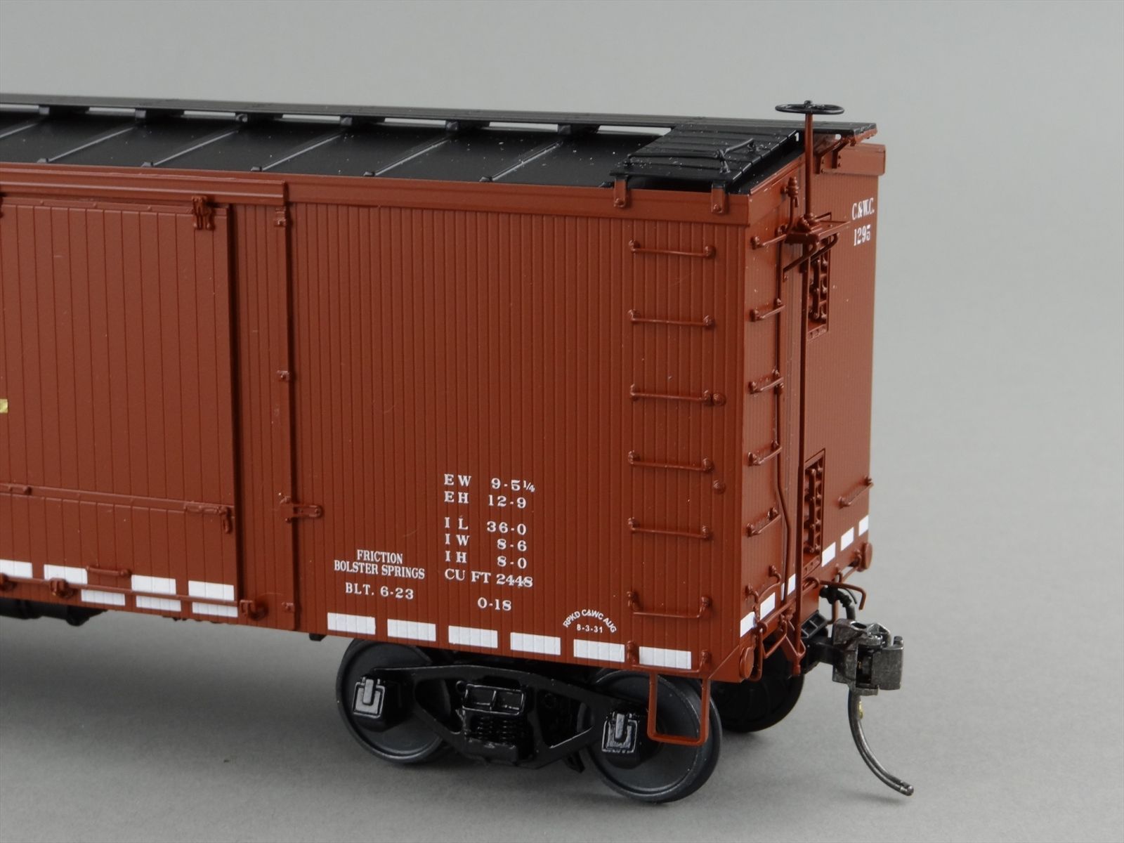 O 2-Rail Brass RY Models 2141640 Rich Yoder ACL / C&WC Despatch ...