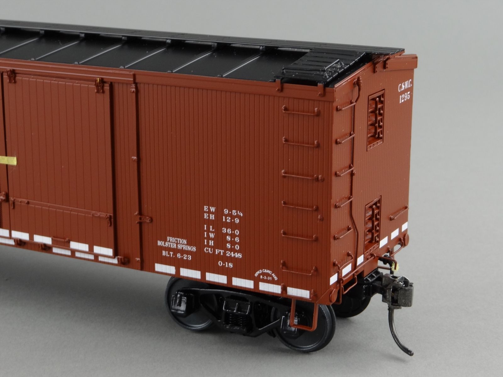 O 2-Rail Brass RY Models 2141640 Rich Yoder ACL / C&WC Despatch ...