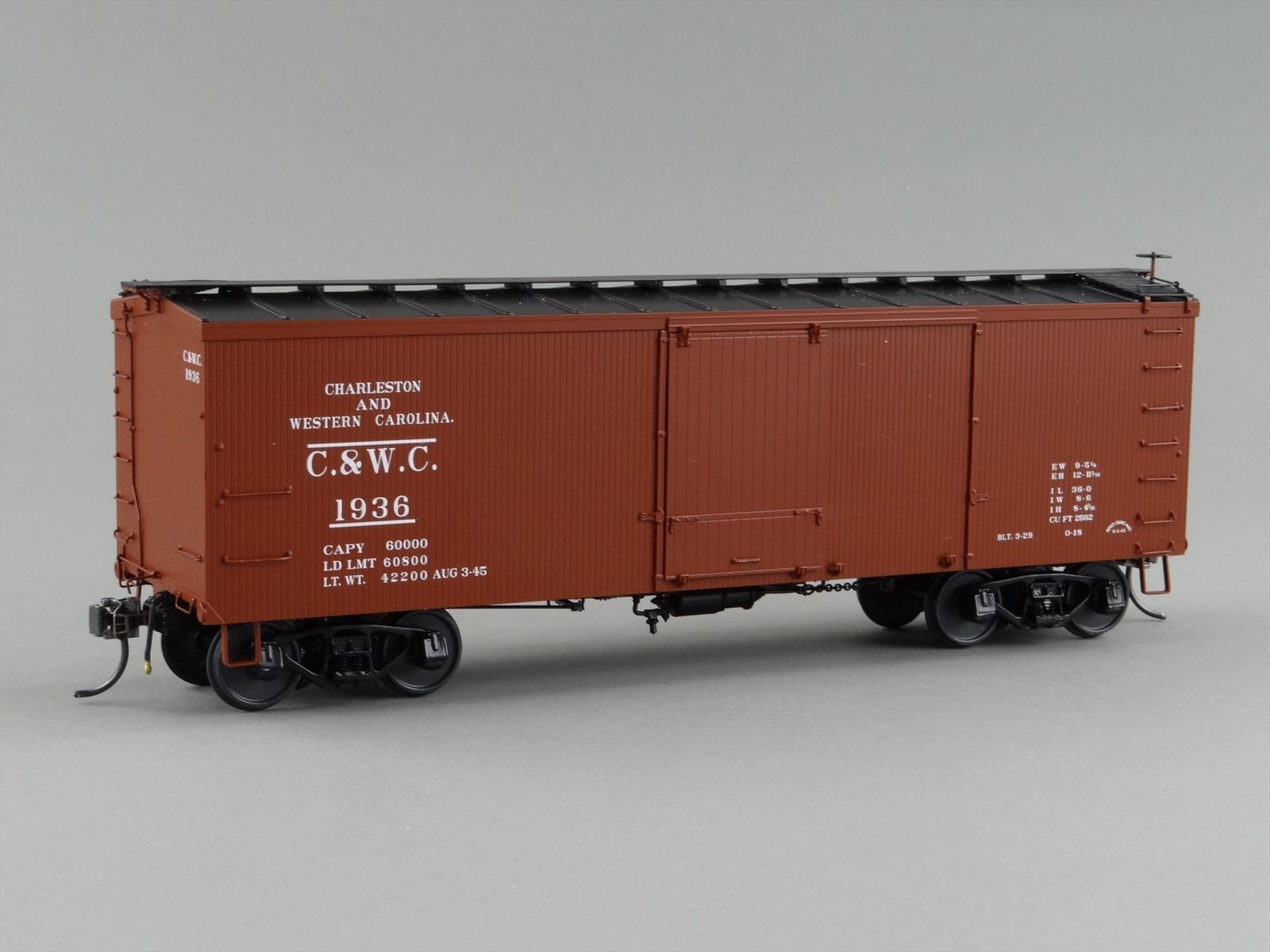 O 2-Rail Brass RY Models 2141740 Rich Yoder ACL / C&WC Class O-18 Box ...