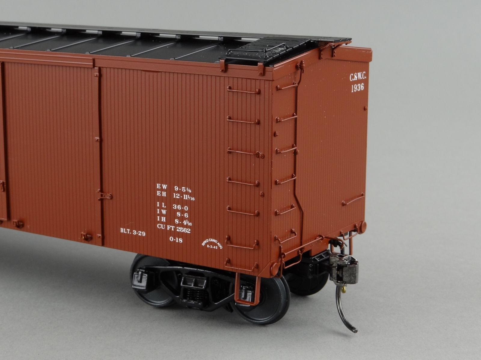 O 2-Rail Brass RY Models 2141740 Rich Yoder ACL / C&WC Class O-18 Box ...