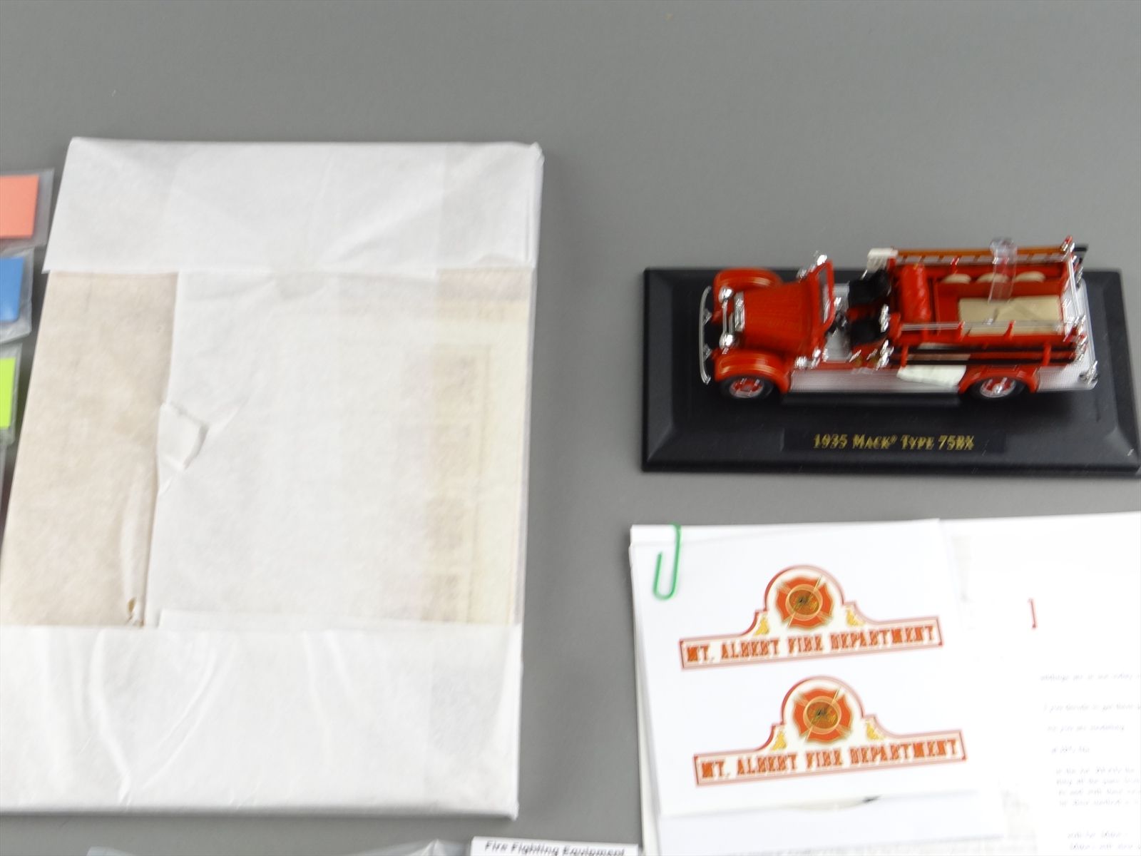 1:48 O / On3 Mt. Albert Scale Models Craftsman Kit #4 - The Fire Station