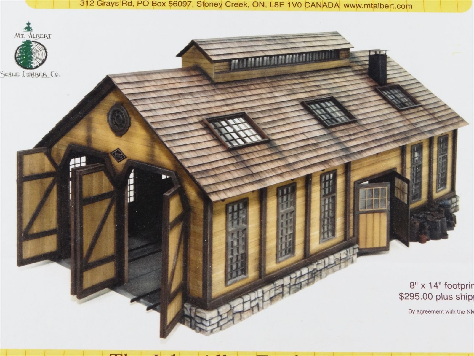 1:48 O / On3 Mt. Albert Scale Models Craftsman Kit #8 - The John Allen ...
