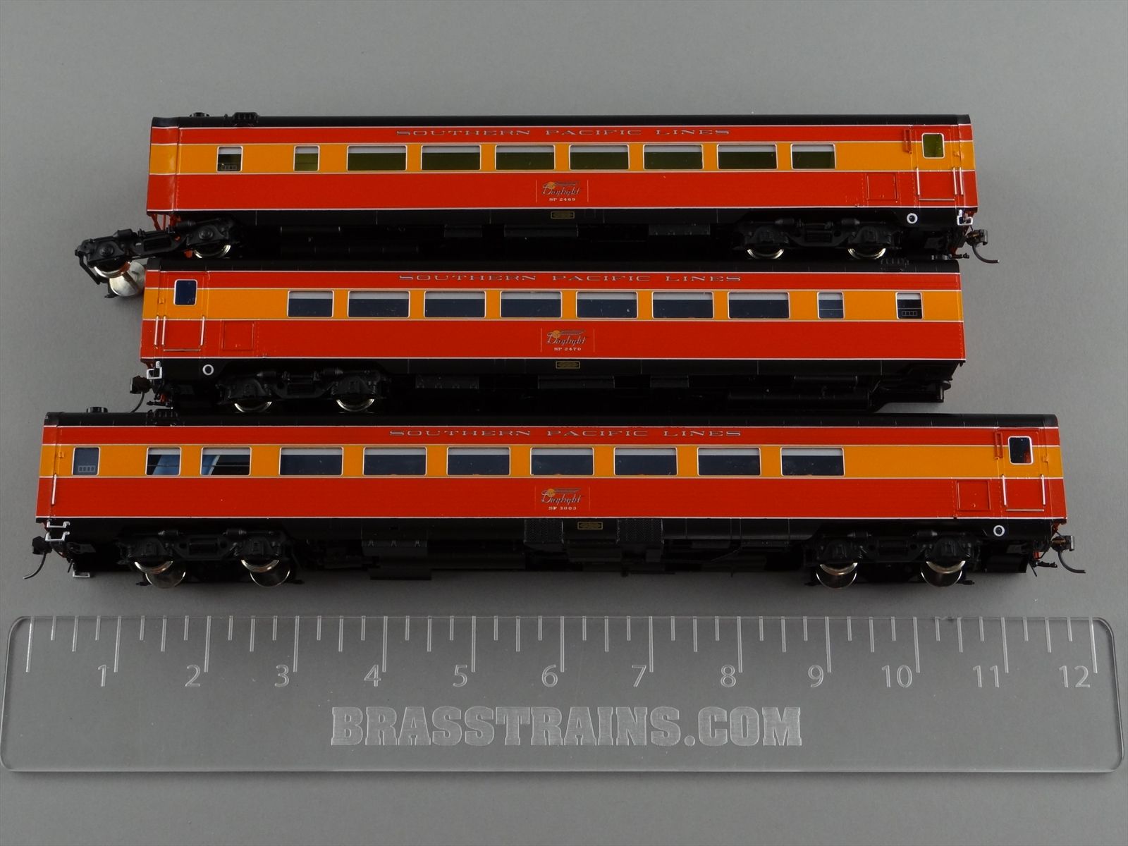 HO Brass Model Train - CIL 2293.2S Challenger SP 1941 Morning Daylight ...