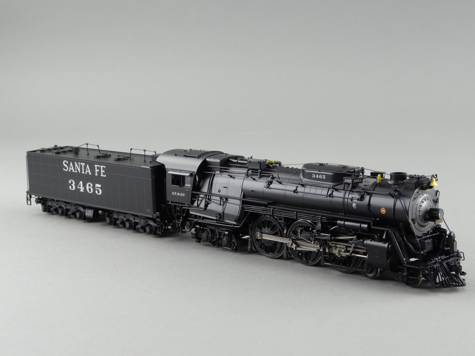 HO Brass GPM Glacier Park Models ATSF Santa Fe 4-6-4 #3465 1950's ...