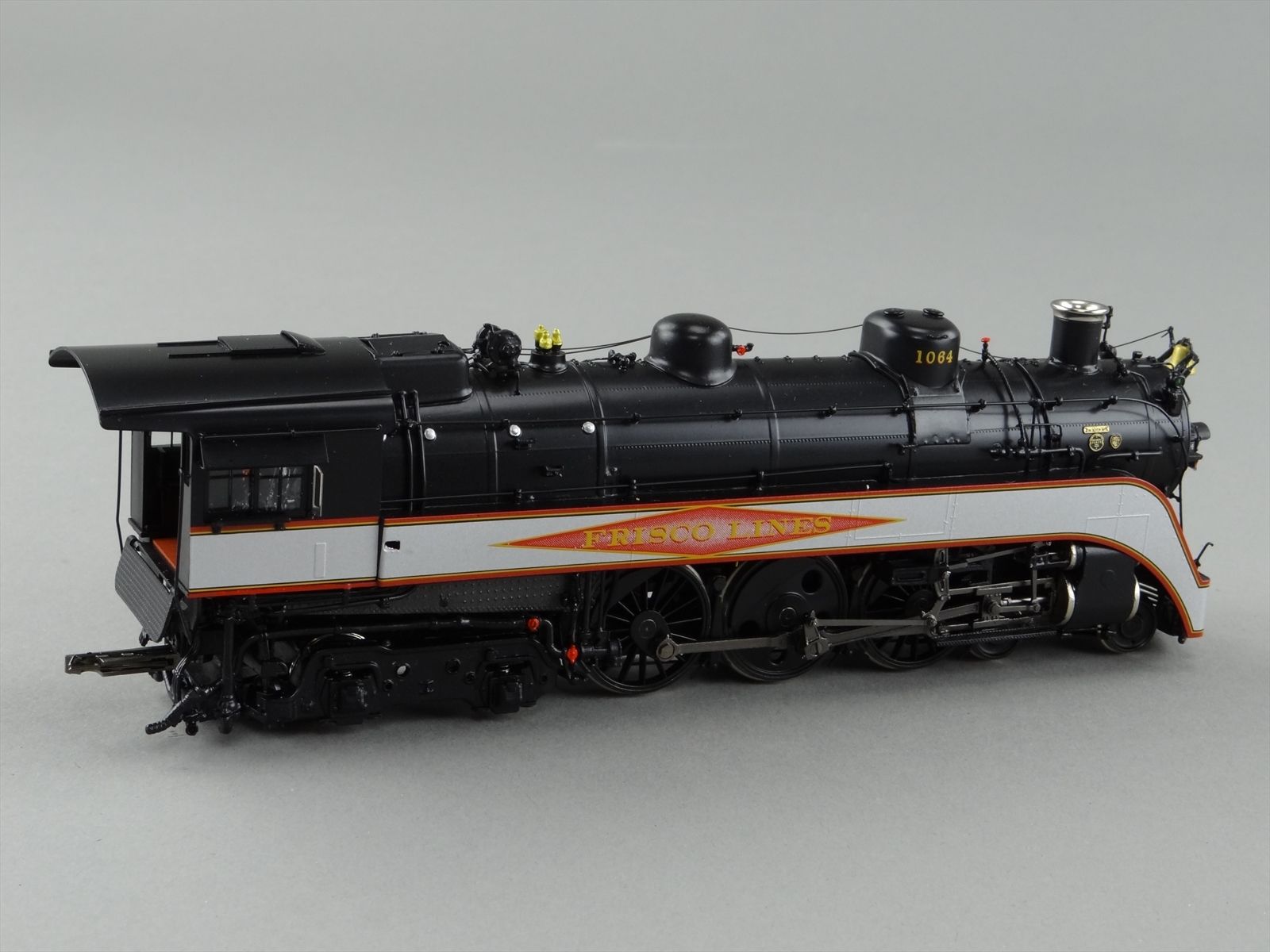 HO Brass Model Train - PSC Frisco Hudson 4-6-4 as built Road #1064 PSC ...