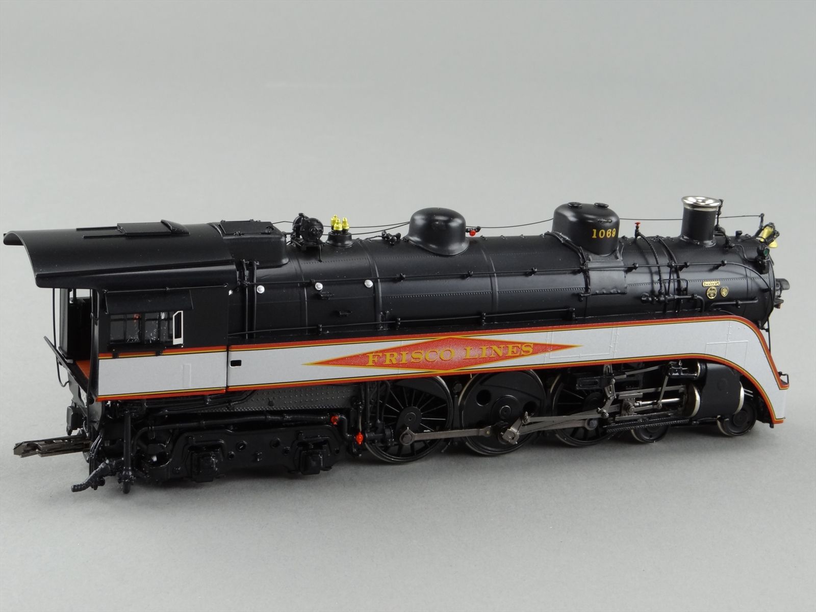 HO Brass Model Train - PSC Frisco Hudson 4-6-4 as built Road #1069 PSC ...