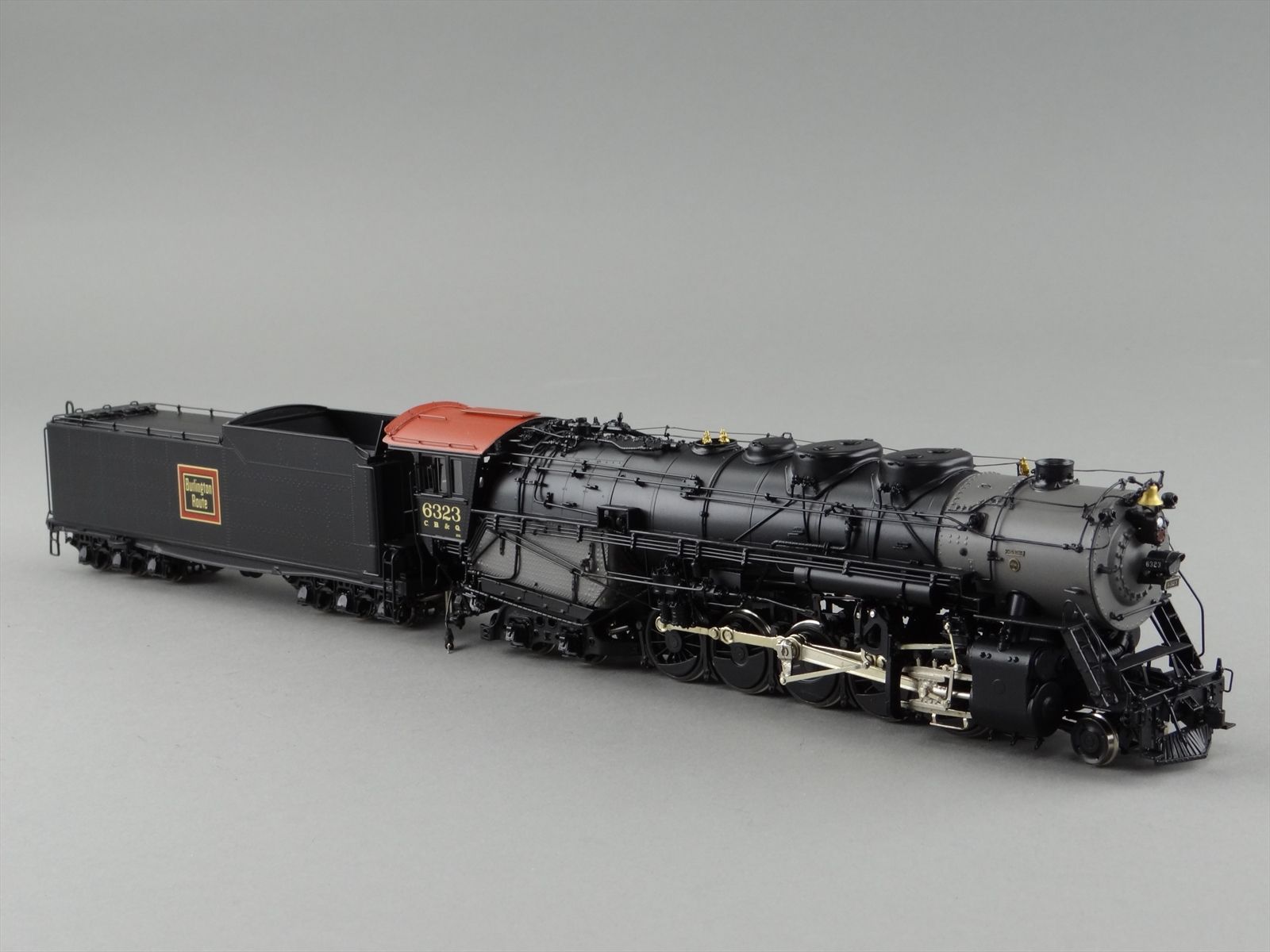 HO Brass Model Train - CIL 2133.1 Challenger CB&Q Burlington M4a 2-10-4 ...