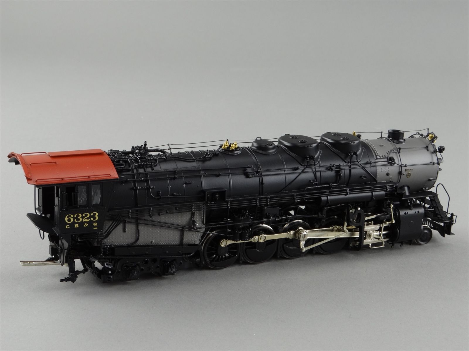 HO Brass Model Train - CIL 2133.1 Challenger CB&Q Burlington M4a 2-10-4 ...