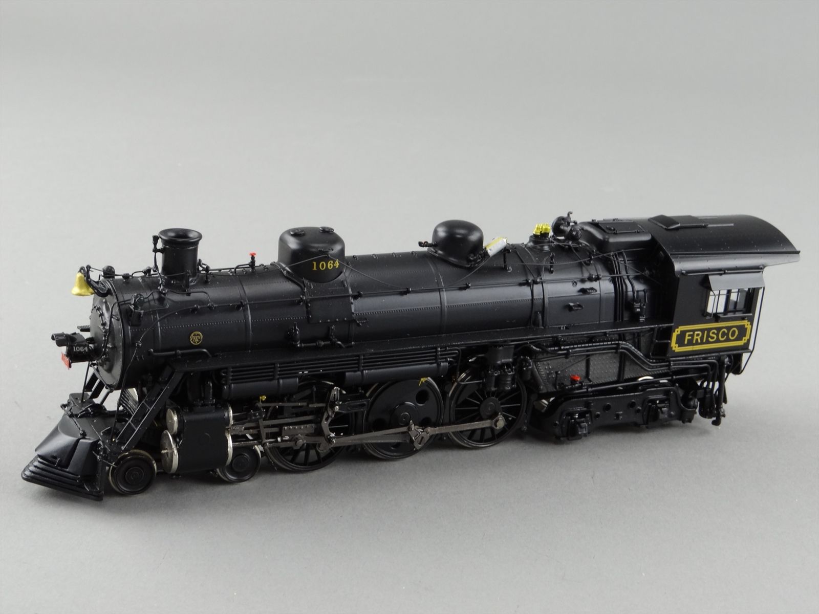 HO Brass Model Train - PSC Frisco Hudson 4-6-4 Late w/ Scullin Disc ...