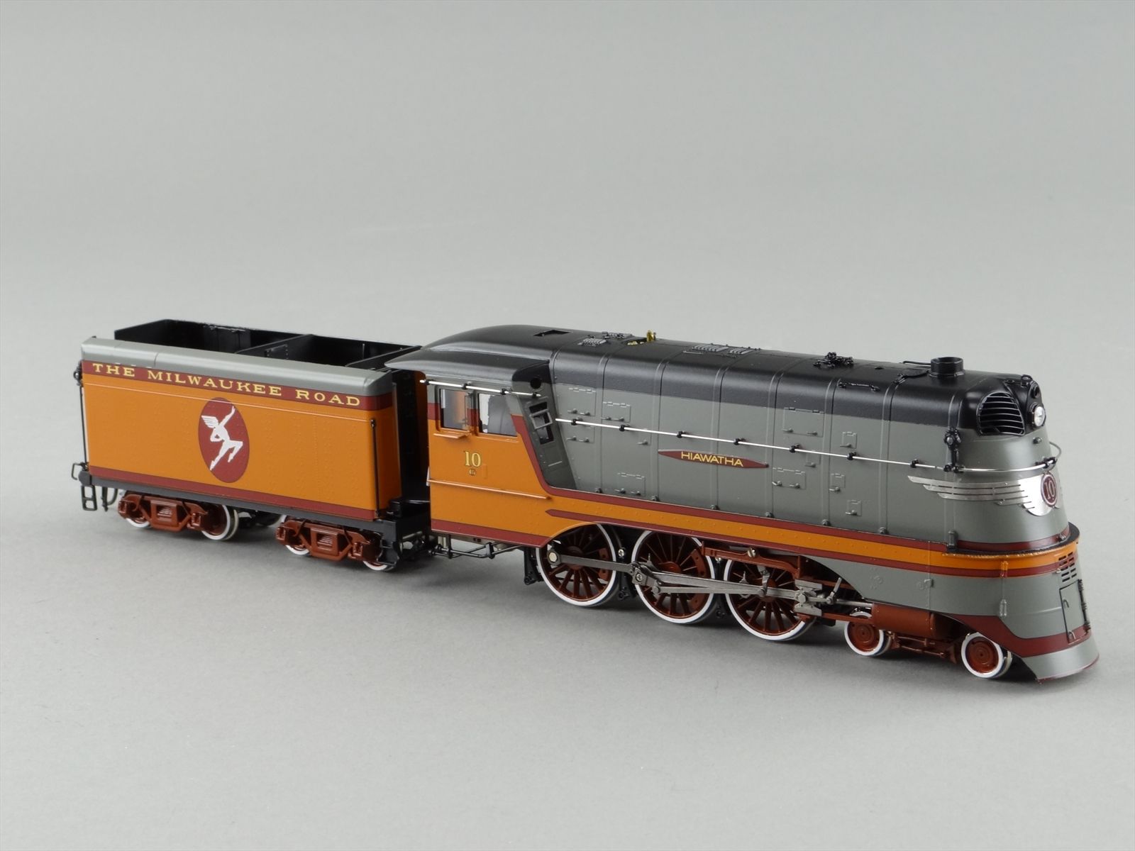 HO Brass Model Train - PSC Milwaukee Rd 4-6-0 Rebuilt G-6PS Streamlined ...