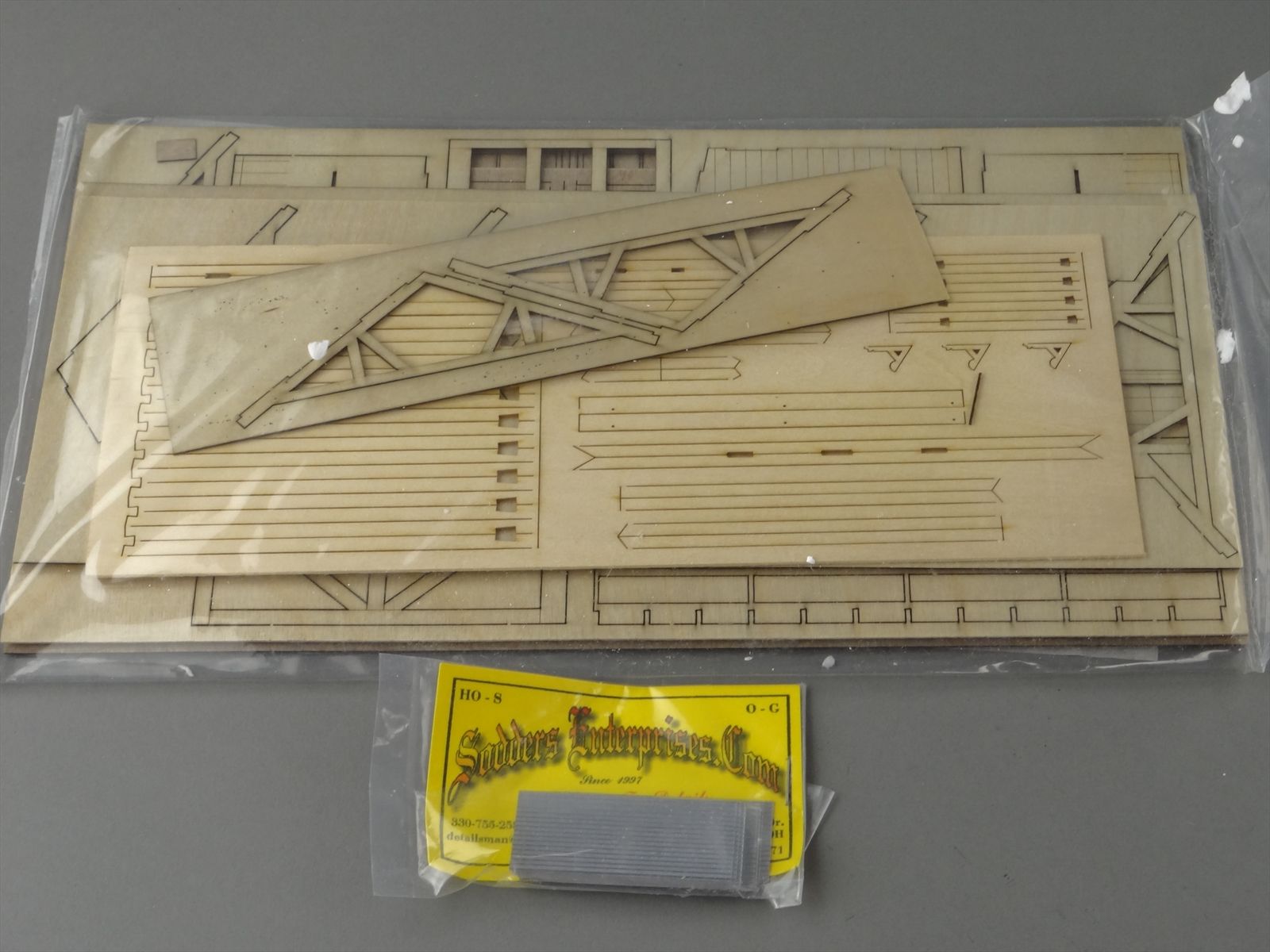 1/4" Scale O / On3 Stoney Creek Designs Craftsman Kit #019 - On30 ...