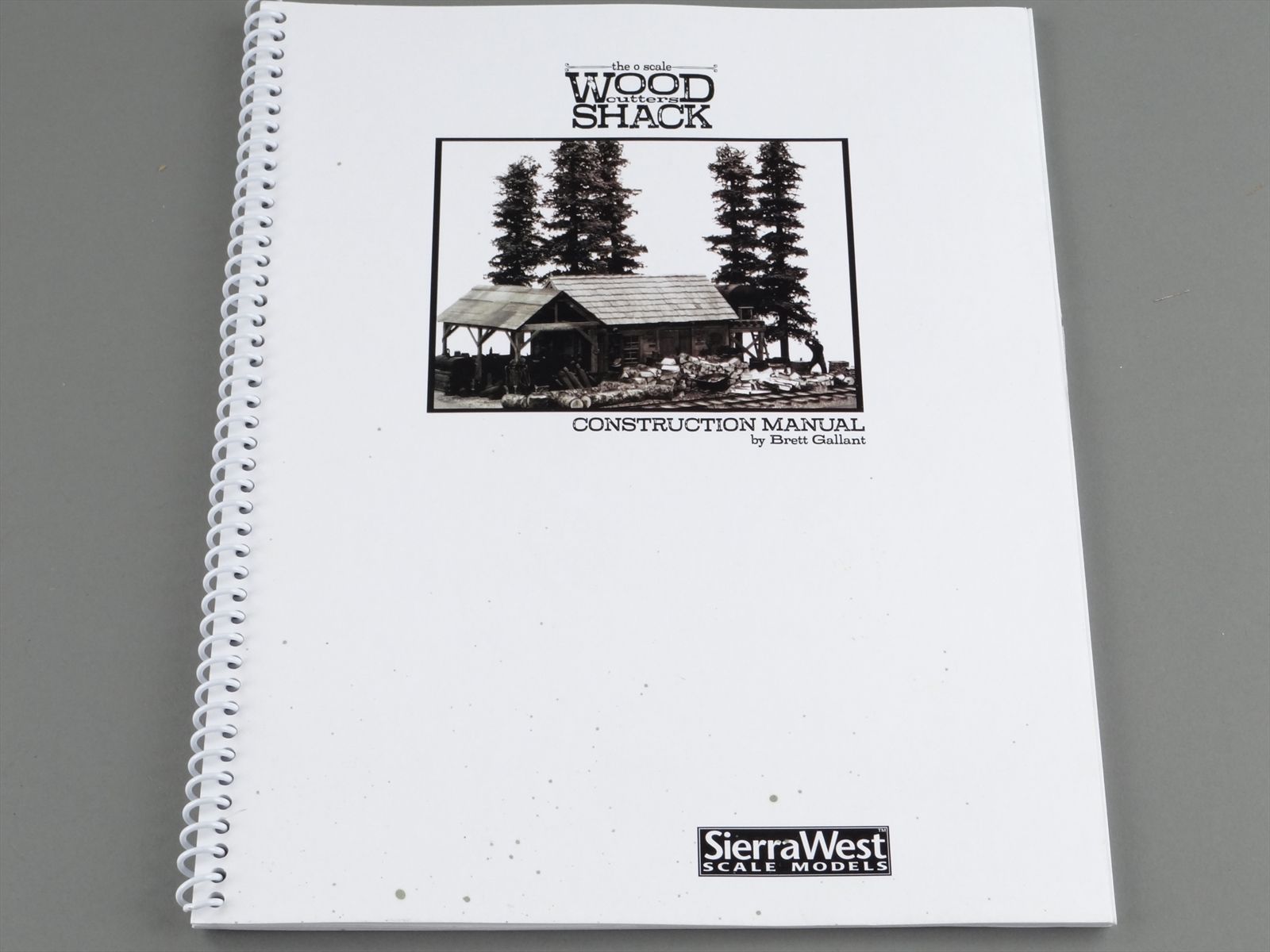 1/4" O Scale Sierra West Craftsman Kit - Wood Cutters Shack