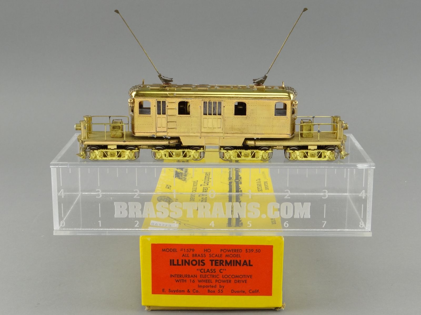 HO Brass Model Train - Suydam #1579 ITR / ITS Illinois Terminal Class C ...
