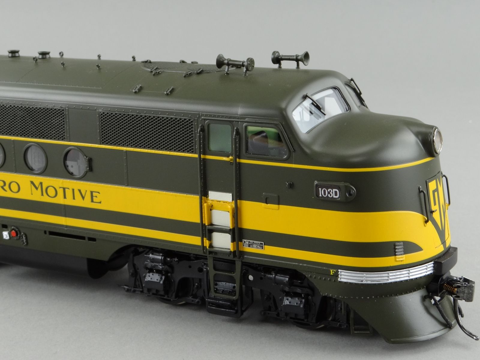 O Scale Brass Model Train - Key Model Imports Demonstrator EMD FT A/B ...