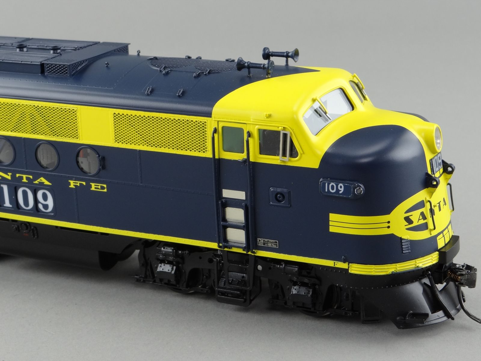 O Scale Brass Model Train - Key Model Imports ATSF EMD FT Cigar Band A ...