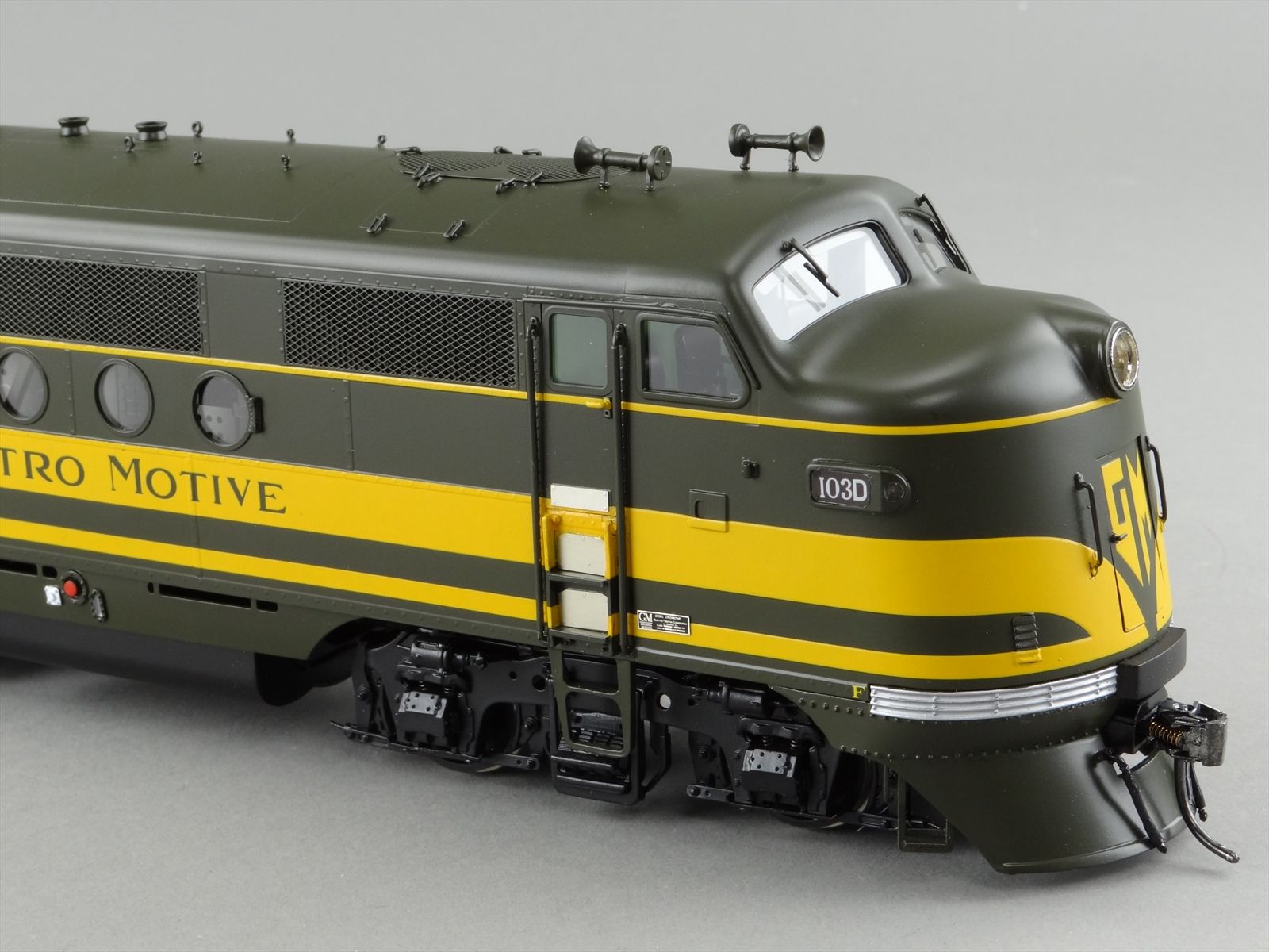 O Scale Brass Model Train - Key Model Imports Demonstrator EMD FT A/B ...