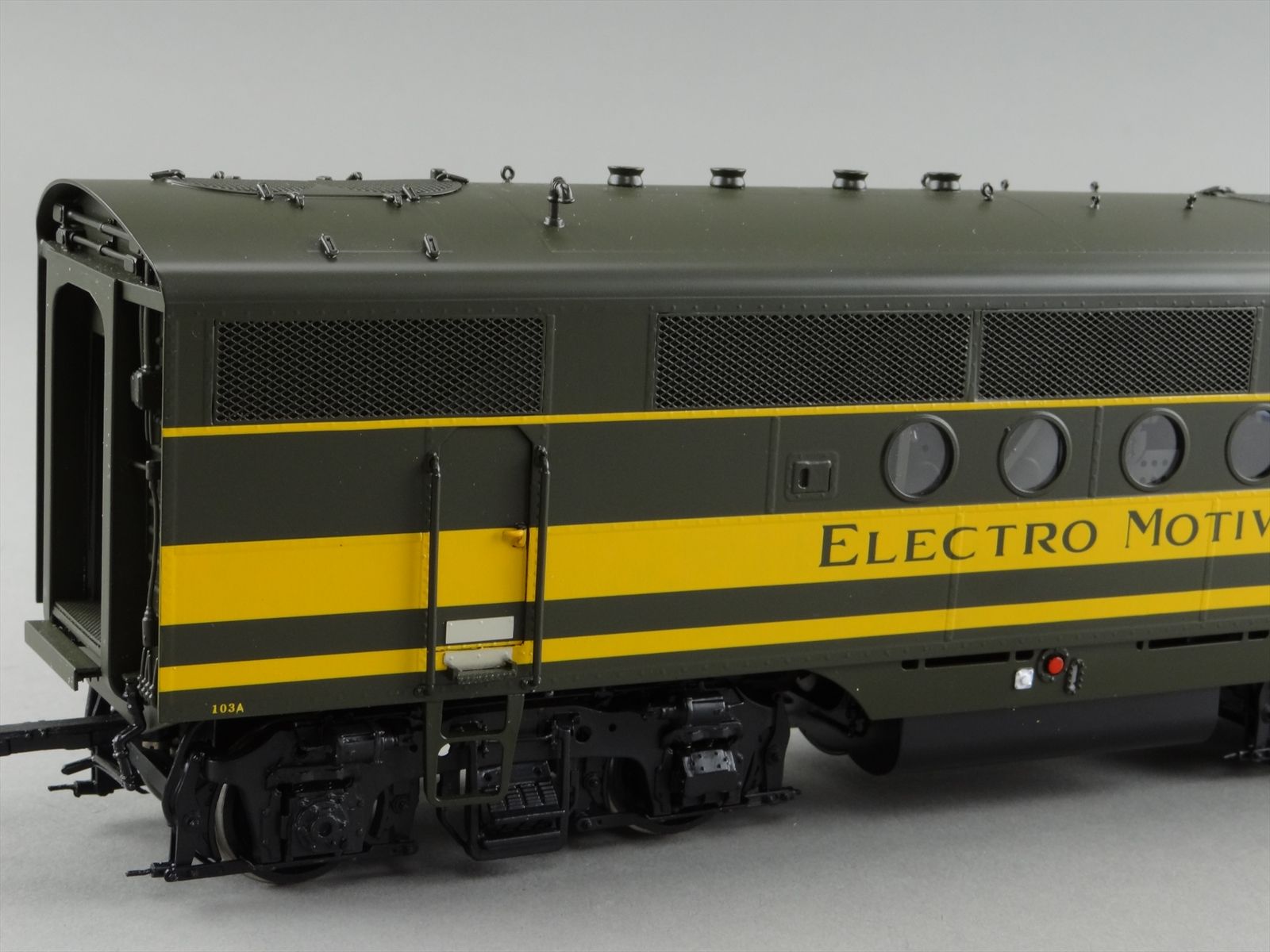 O Scale Brass Model Train - Key Model Imports Demonstrator EMD FT A/B ...
