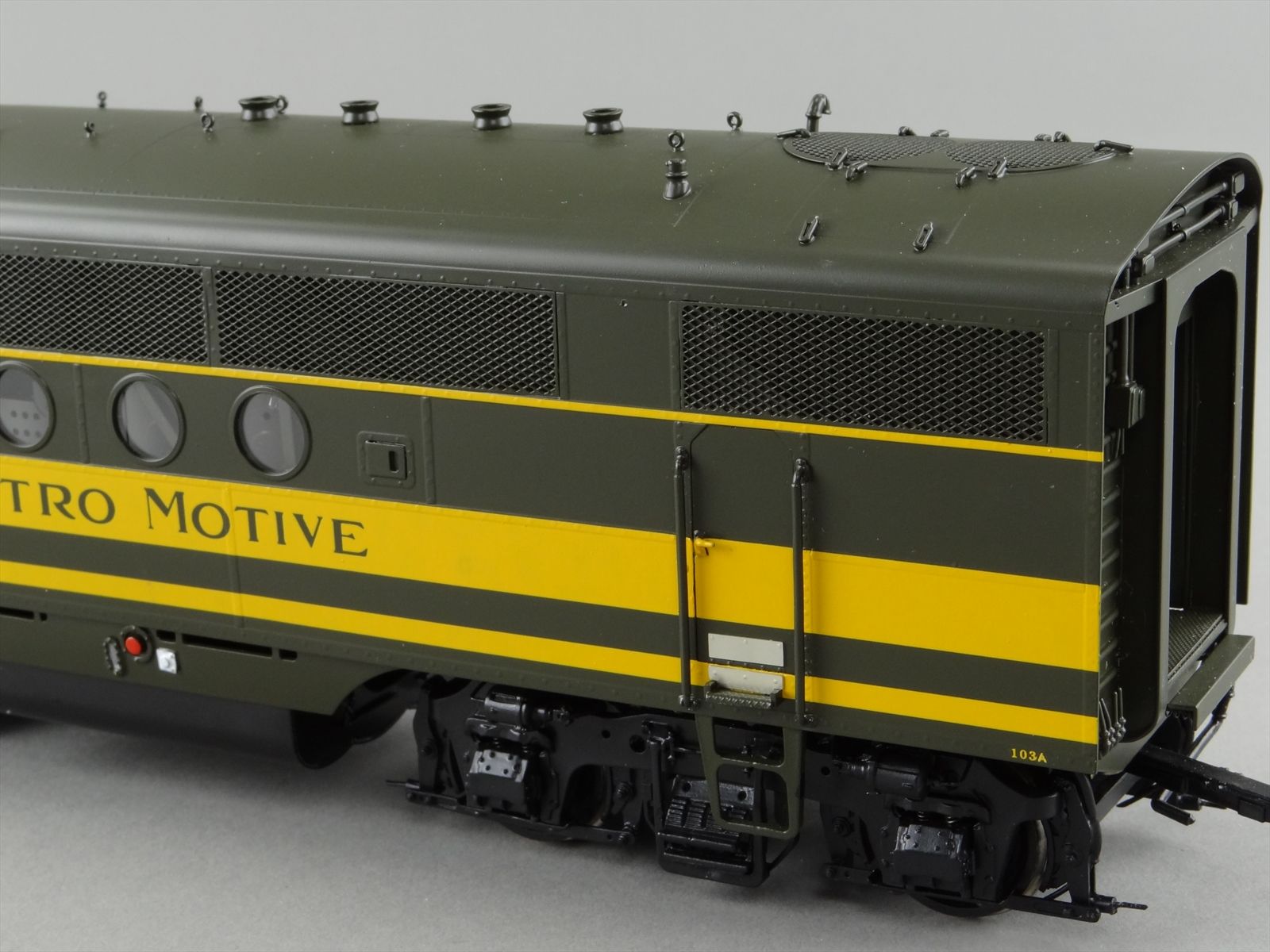 O Scale Brass Model Train - Key Model Imports Demonstrator EMD FT A/B ...