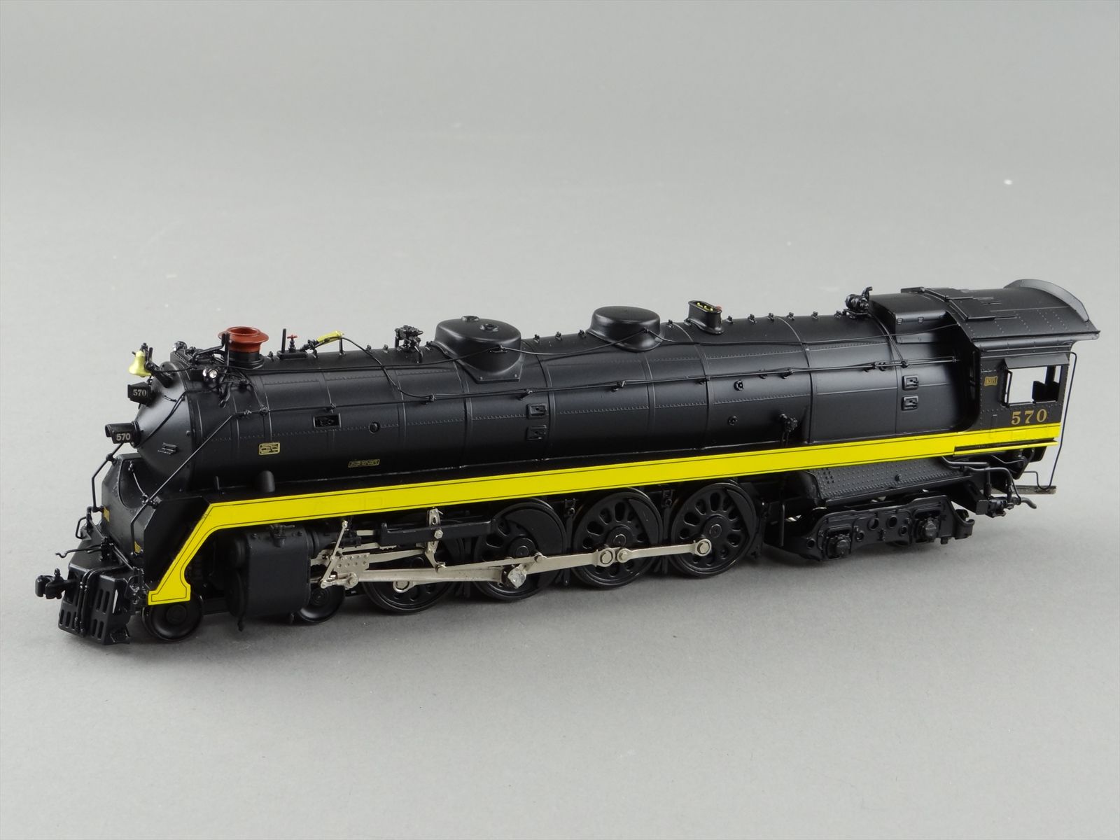 HO Brass Model Train - OMI 1528.1 Overland Models NC&STL 4-8-4 #570 ...