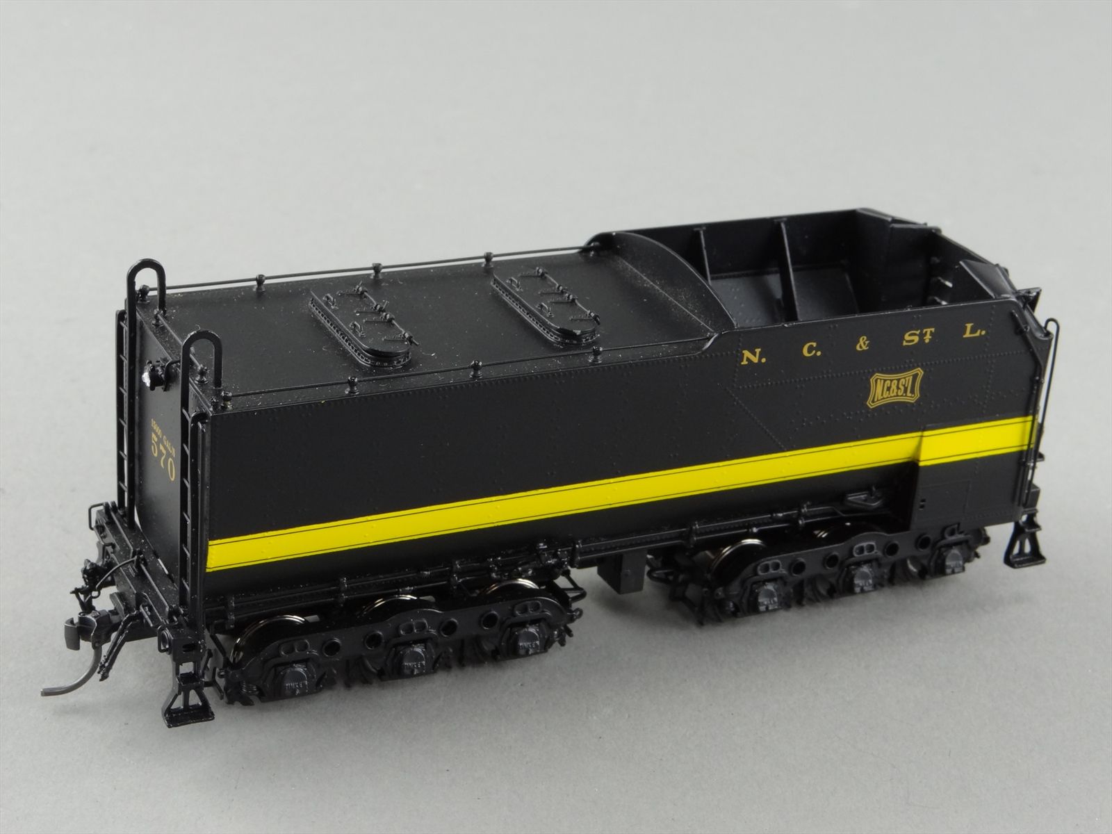 HO Brass Model Train - OMI 1528.1 Overland Models NC&STL 4-8-4 #570 ...