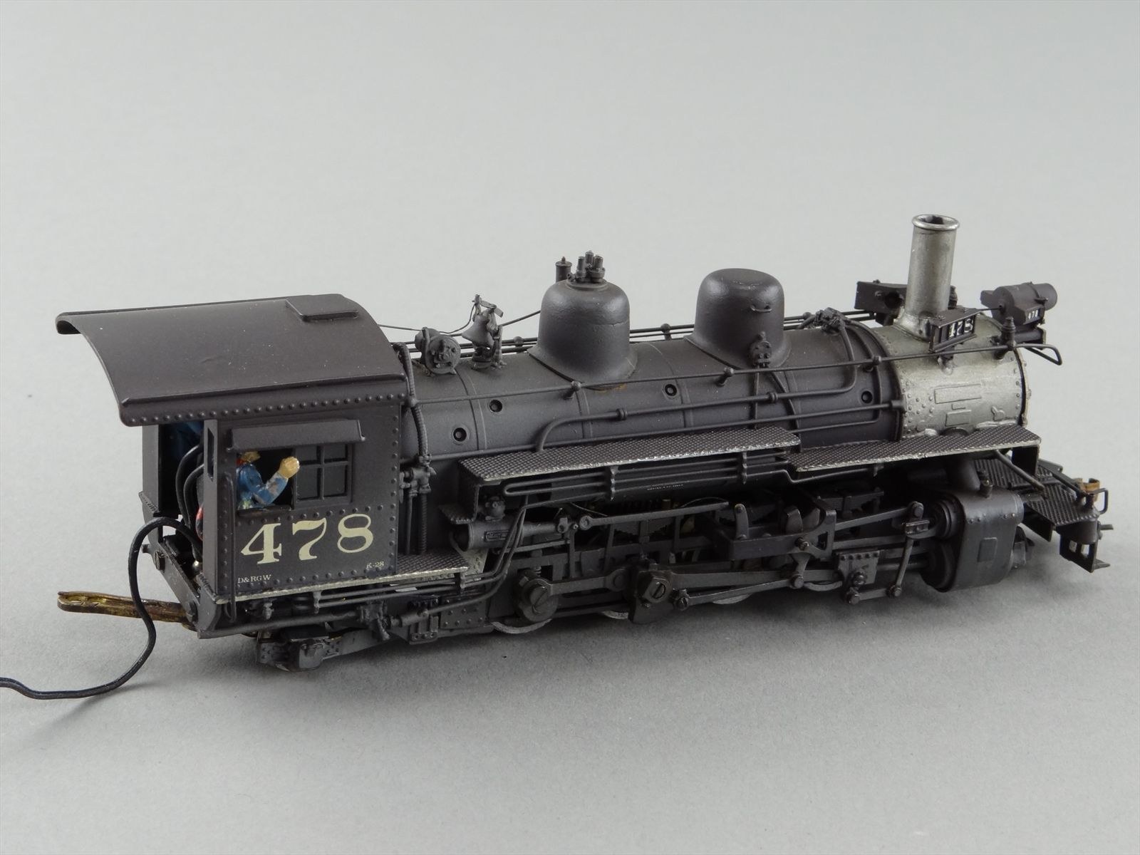 HOn3 Brass Model Train - PFM Pacific Fast Mail D&RGW Rio Grande 2-8-2 K ...