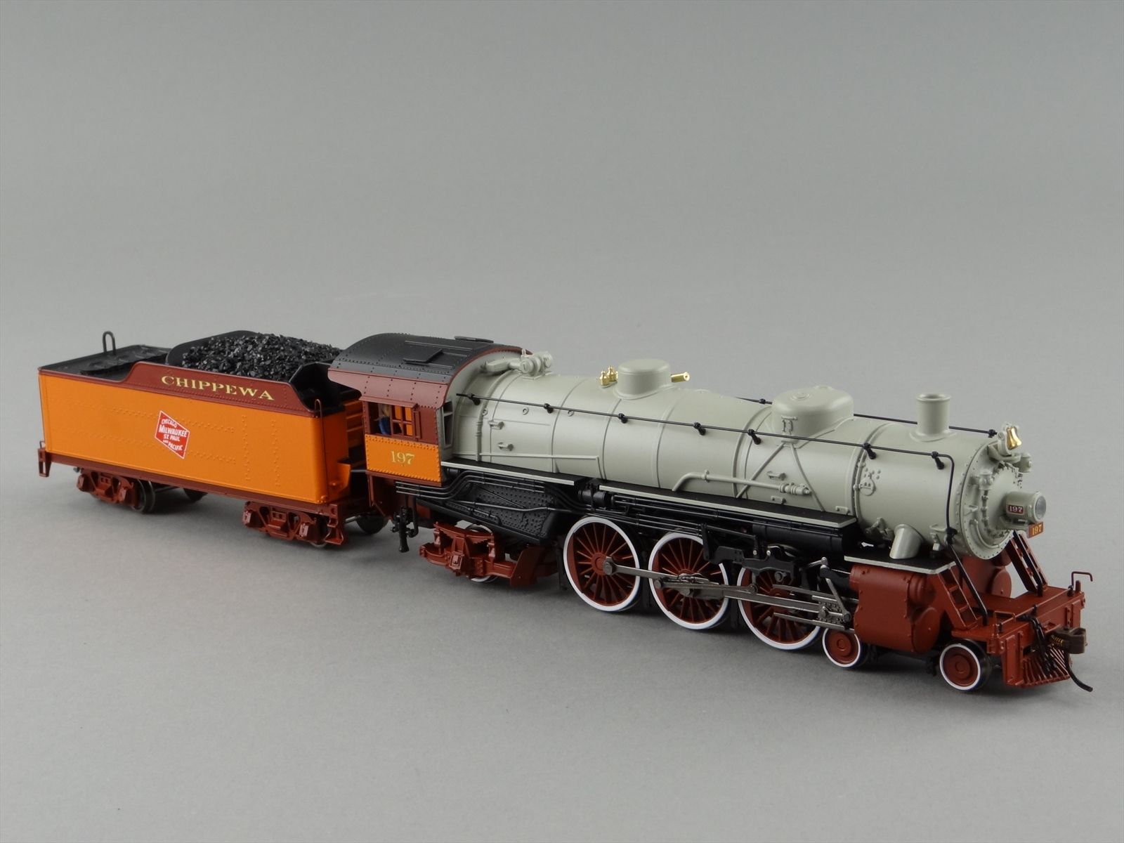 HO BLI-2930 Broadway Limited CMST #197 Light Pacific 4-6-2 Paragon2 ...