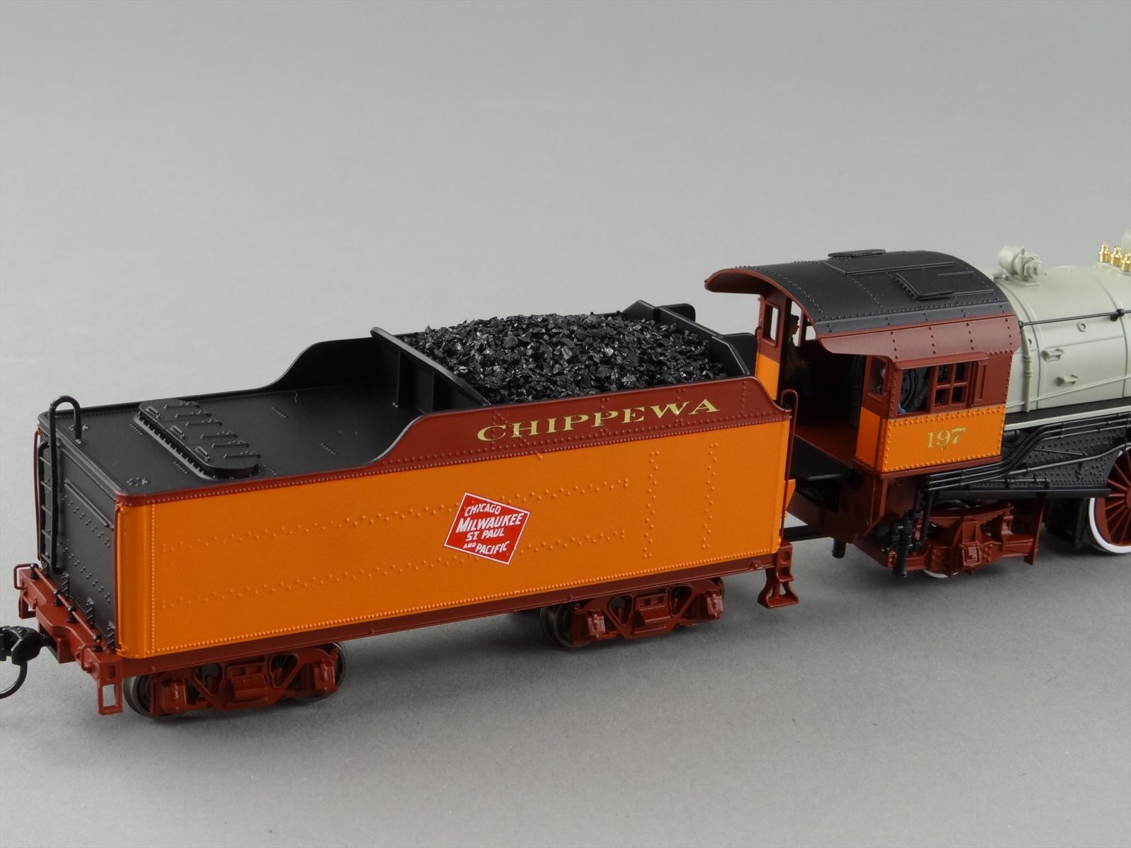 HO BLI-2930 Broadway Limited CMST #197 Light Pacific 4-6-2 Paragon2 ...