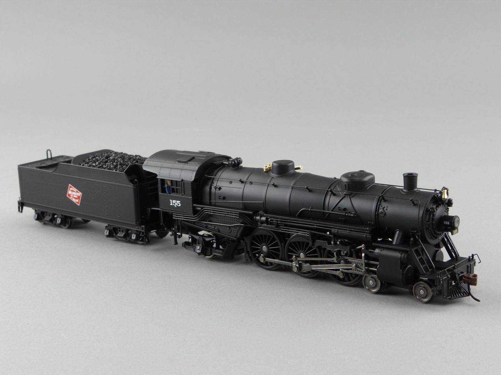 HO BLI-2931 Broadway Limited Milwaukee #155 Light Pacific 4-6-2 Paragon2 Sound/DC/DCC