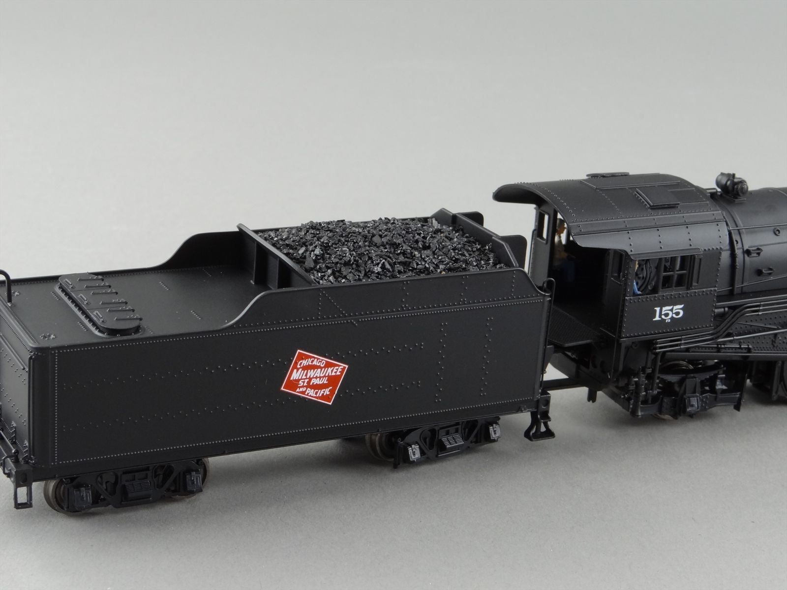 HO BLI-2931 Broadway Limited Milwaukee #155 Light Pacific 4-6-2 Paragon2 Sound/DC/DCC