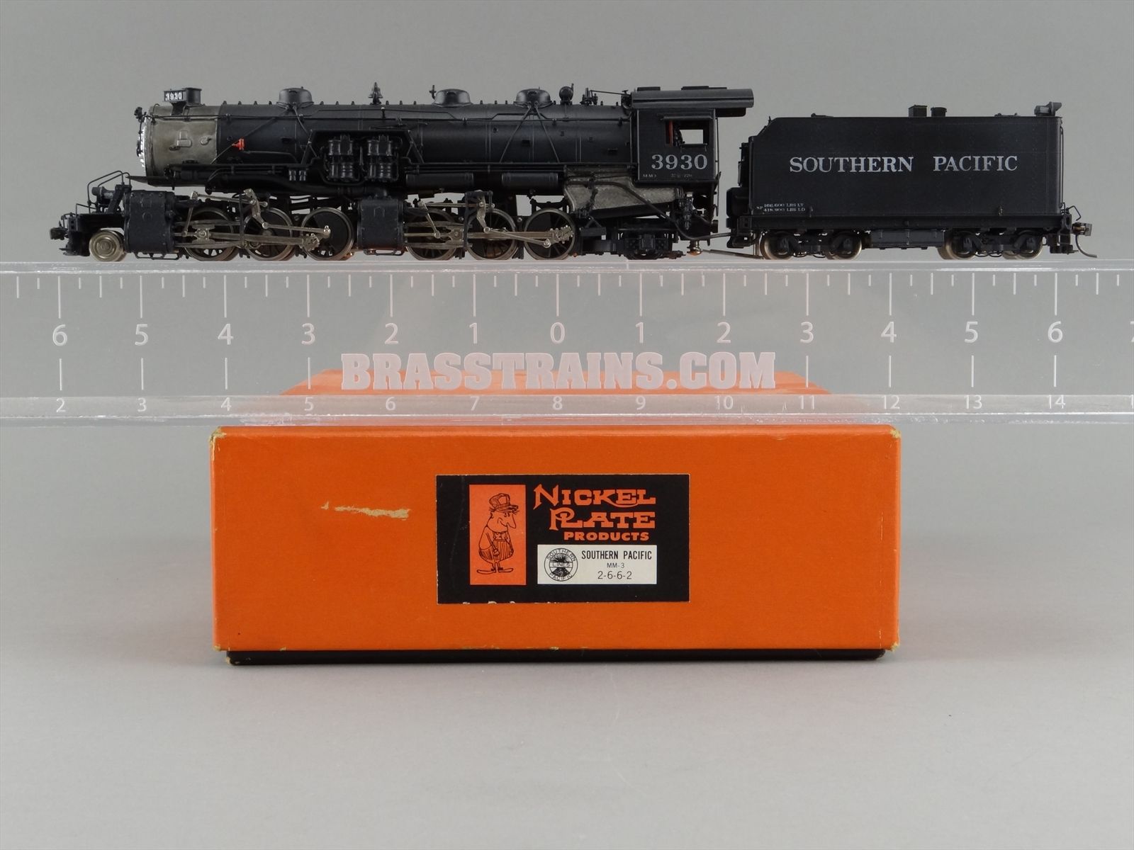 HO Brass Model Train - NKP SP Southern Pacific MM-3 2-6-6-2 #3930 ...