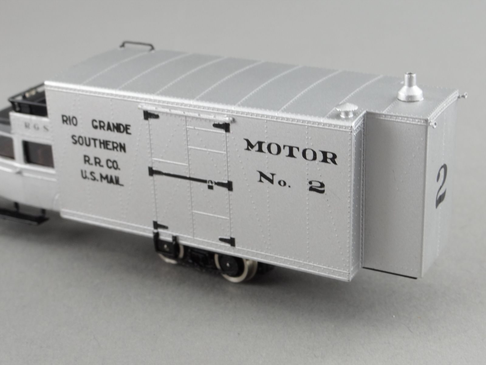 HOn3 Brass Model Train - PSC 17256-2 RGS Goose / Rail Bus Pierce Arrow ...