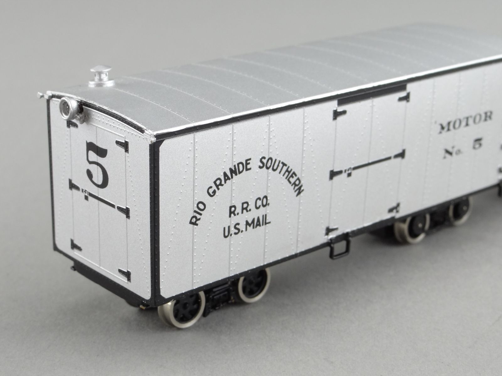 HOn3 Brass Model Train - PSC 17546-2 RGS Goose / Rail Bus Pierce Arrow ...
