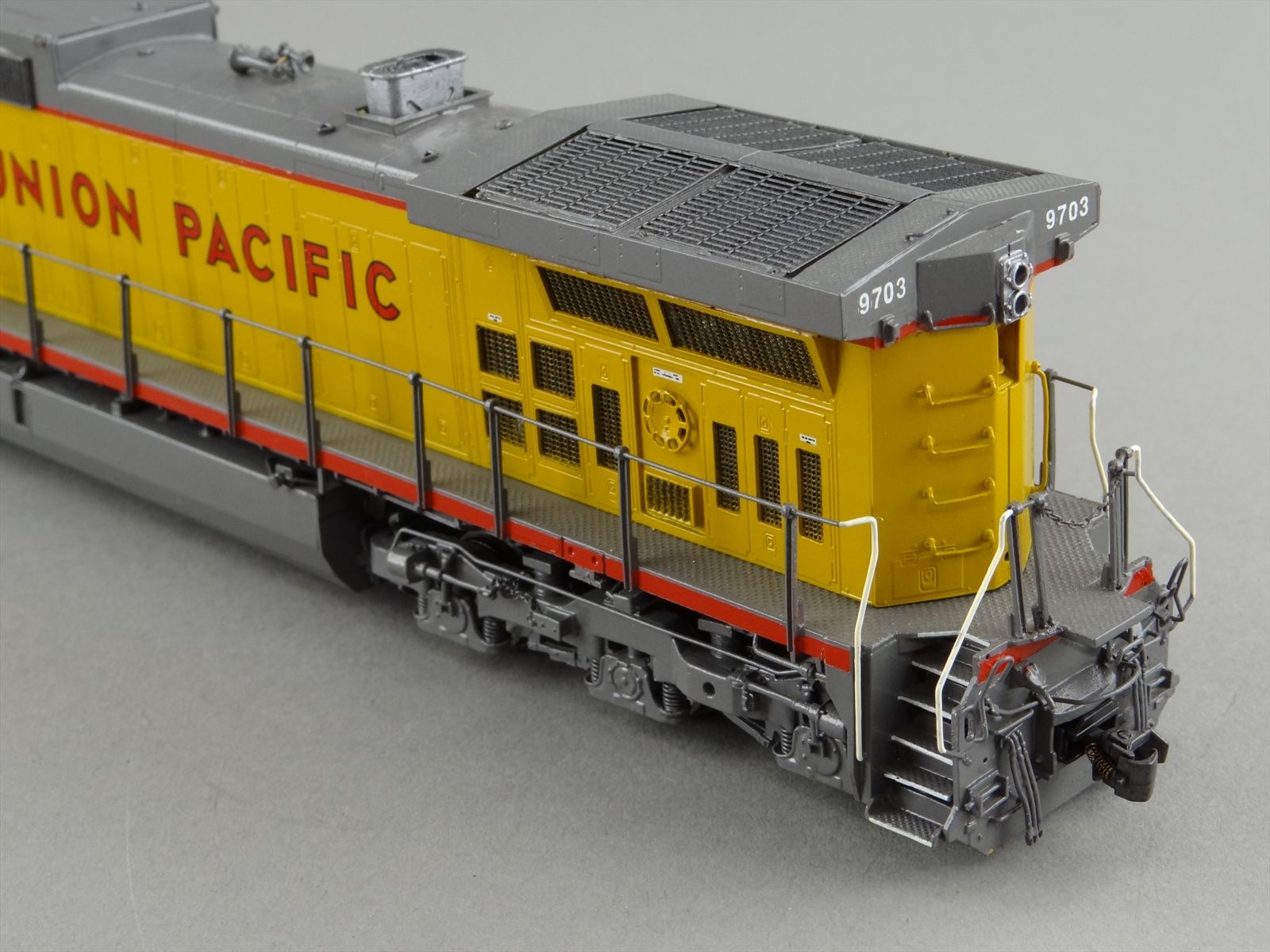 HO Brass Model Train - OMI 6541.1 Overland UP Union Pacific GE C44-9W Diesel #9703 - Pro Custom