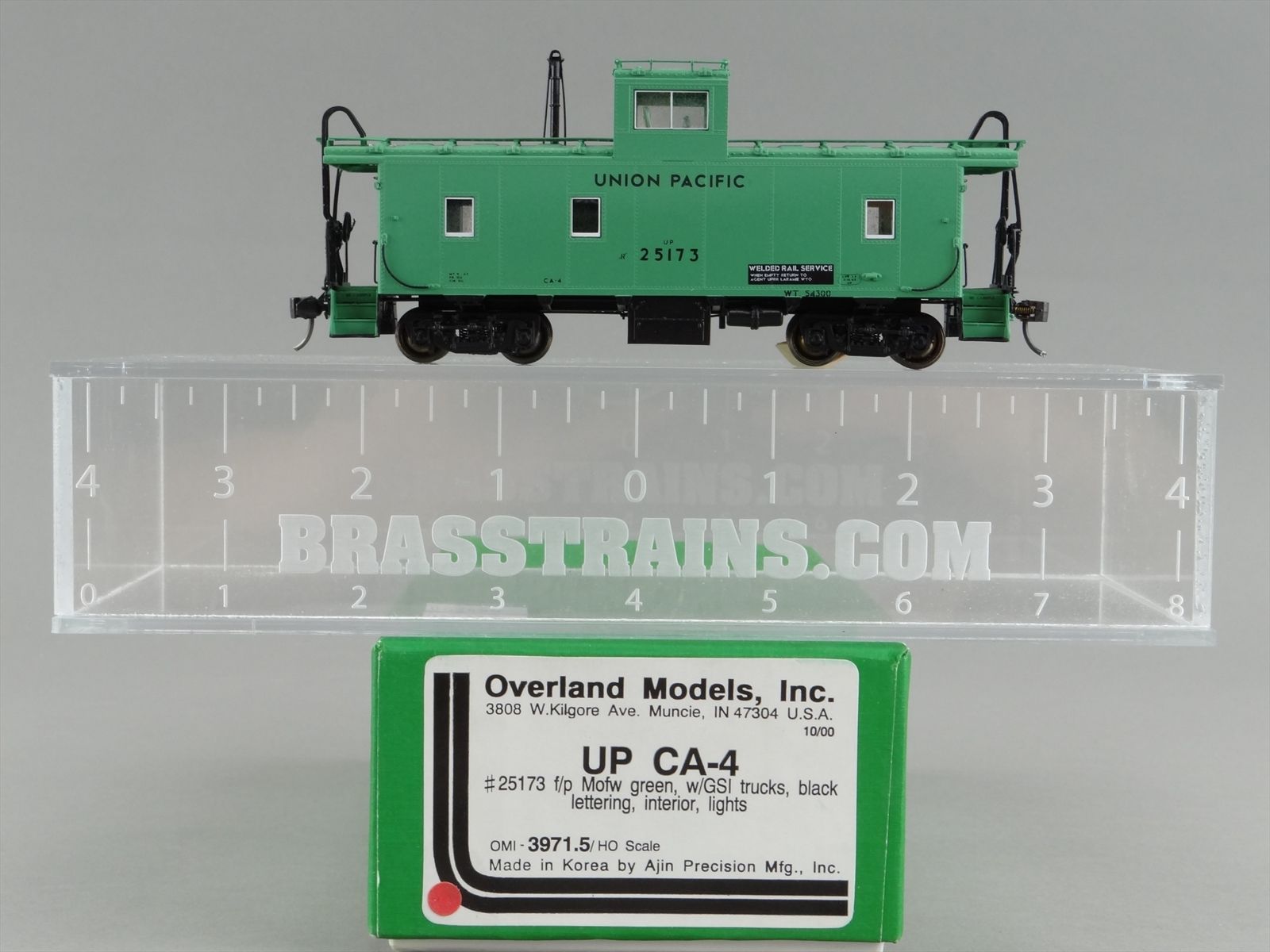 HO Brass Model Train - OMI 3971.5 Overland UP Union Pacific CA-4 ...