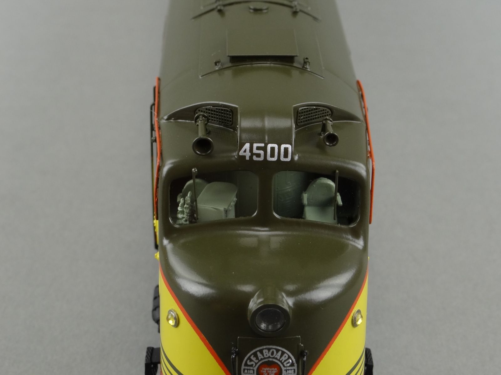 HO Brass Model Train - OMI 6120.1 Overland SAL Seaboard Centipede #4500 ...