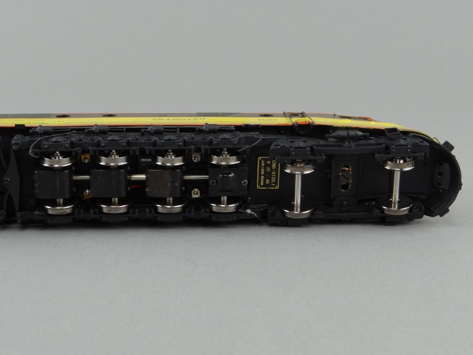 HO Brass Model Train - OMI 6120.1 Overland SAL Seaboard Centipede #4500 ...