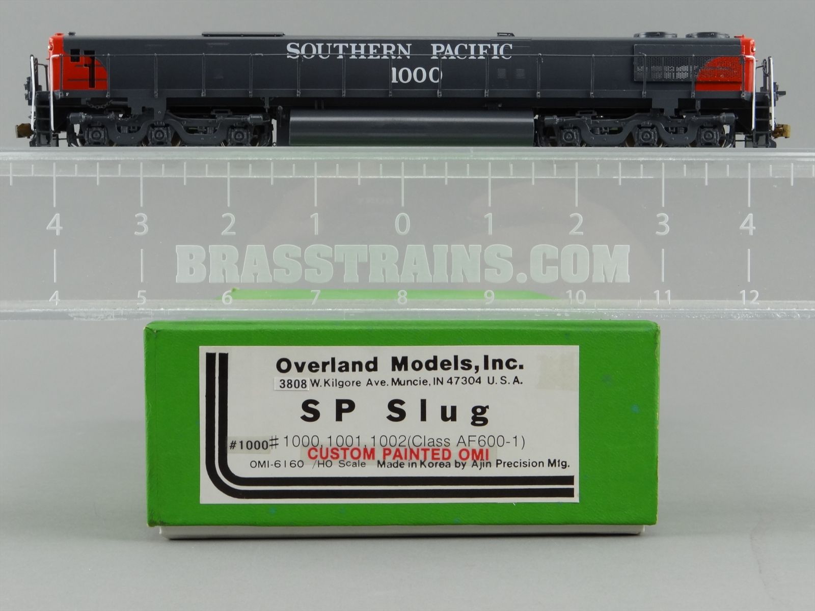 HO Brass Model Train - OMI 6160.1 Overland SP Southern Pacific Diesel ...