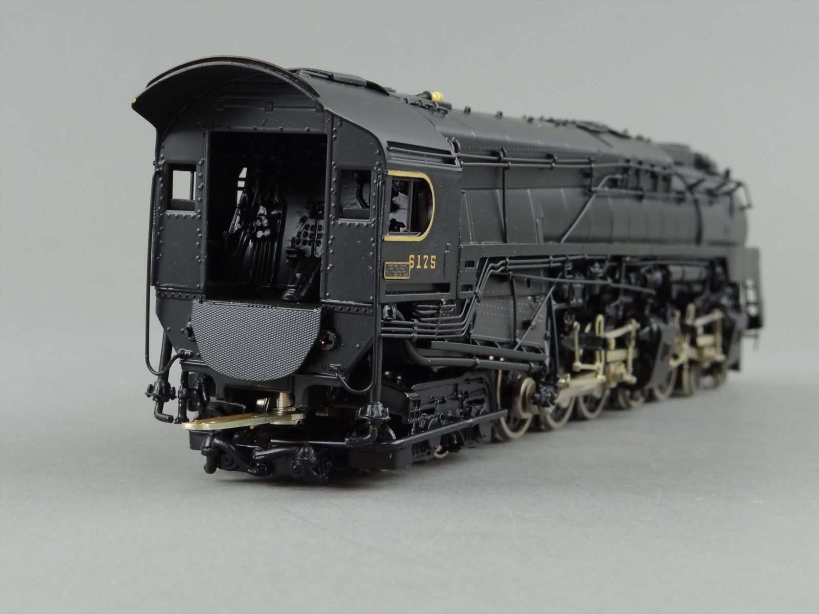HO Brass Model Train - Key Imports CS #88 PRR Pennsylvania 4-4-6-4 Q-2 ...
