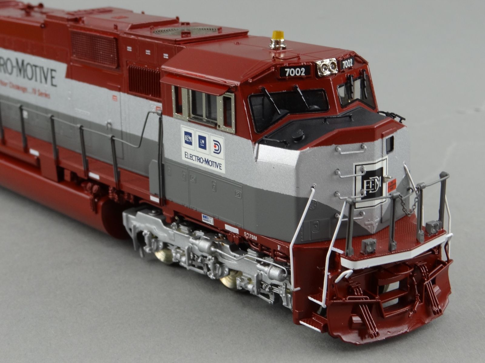 HO Brass Model Train - OMI #5813.1 Overland EMD SD70M Demo Diesel #7002