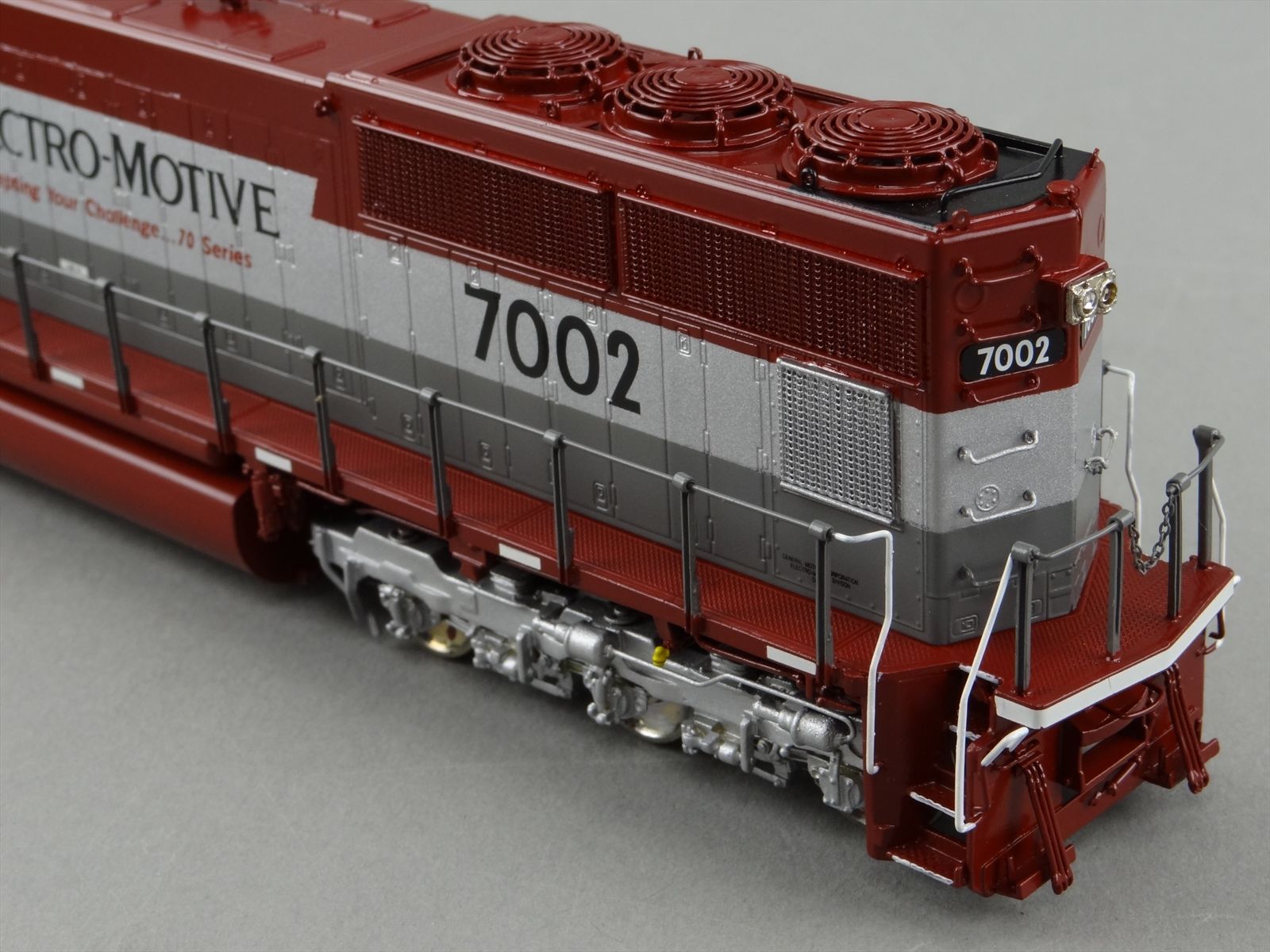 HO Brass Model Train - OMI #5813.1 Overland EMD SD70M Demo Diesel #7002