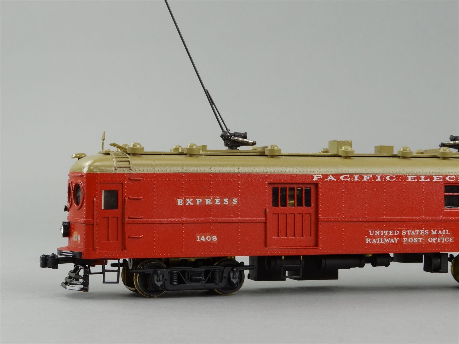 HO Brass Suydam 1406 / 1408 PE Pacific Electric Interurban RPO Box ...