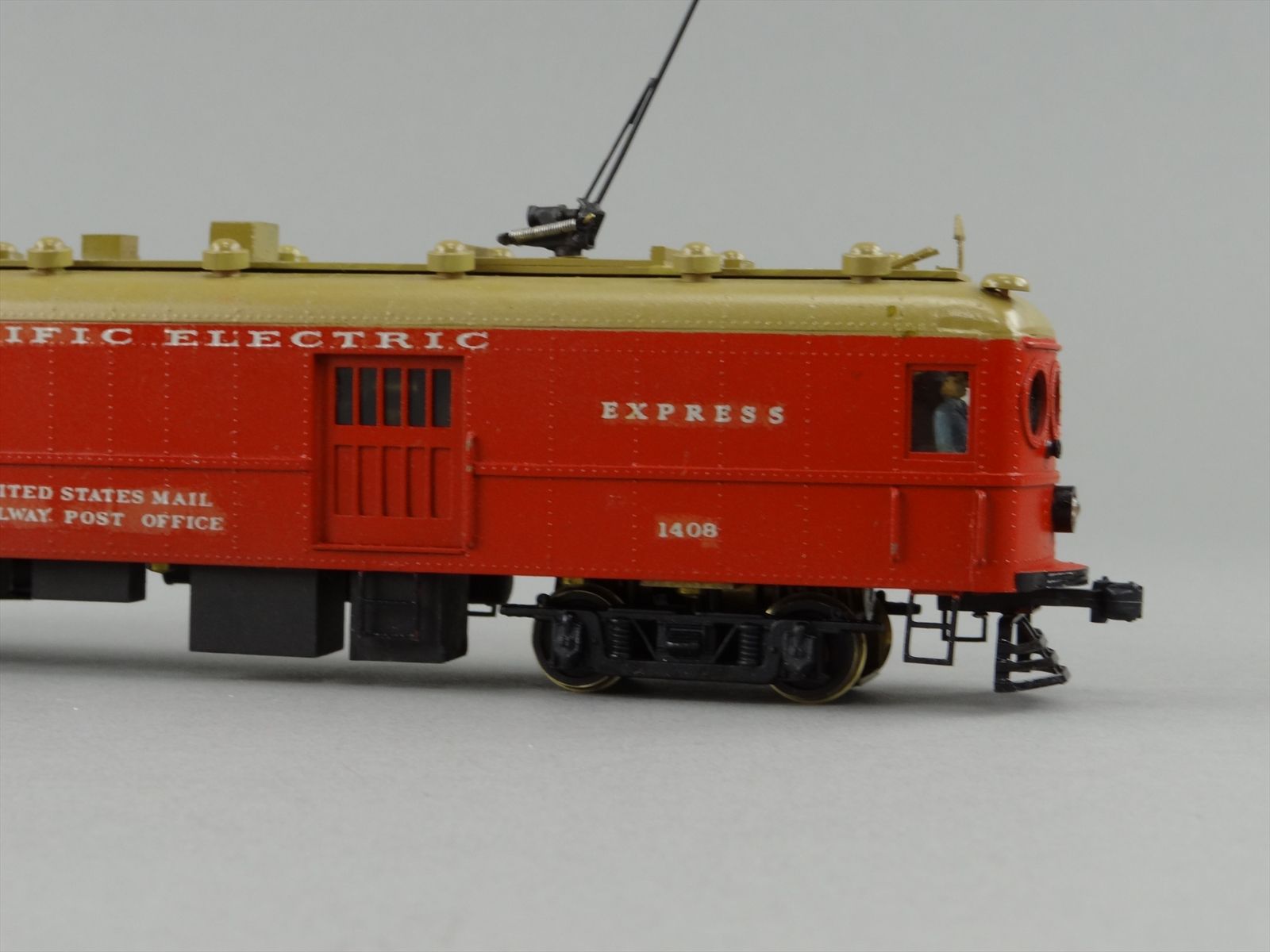 HO Brass Suydam 1406 / 1408 PE Pacific Electric Interurban RPO Box ...