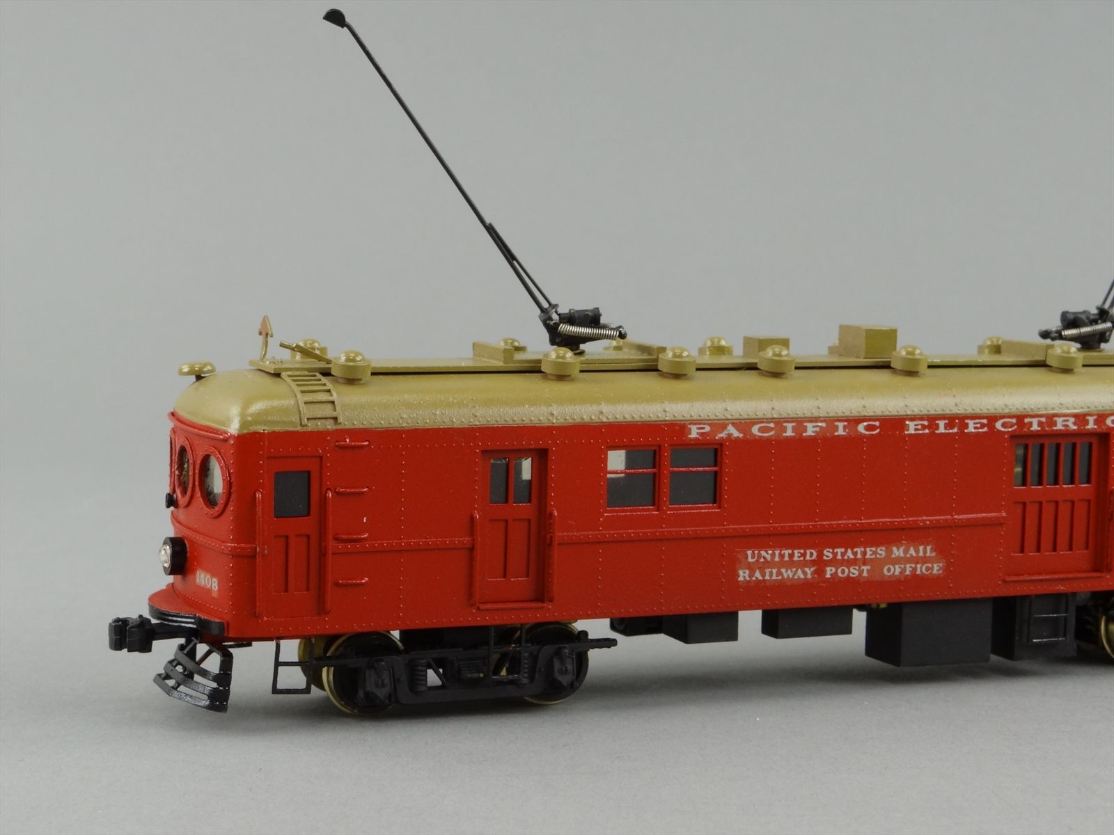 HO Brass Suydam 1406 / 1408 PE Pacific Electric Interurban RPO Box ...