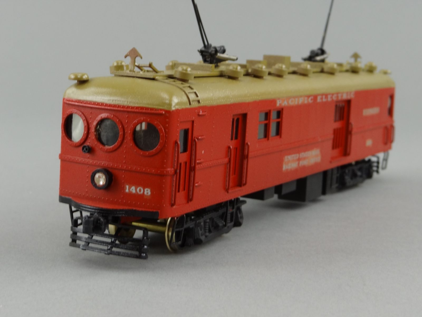HO Brass Suydam 1406 / 1408 PE Pacific Electric Interurban RPO Box ...